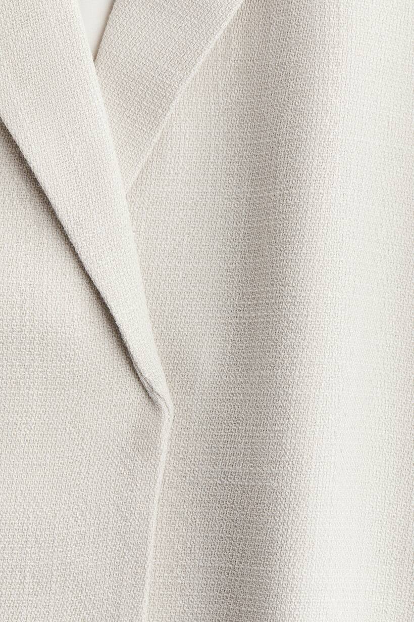 Women's Light beige Jacket with Slit Cuffs | H&M US