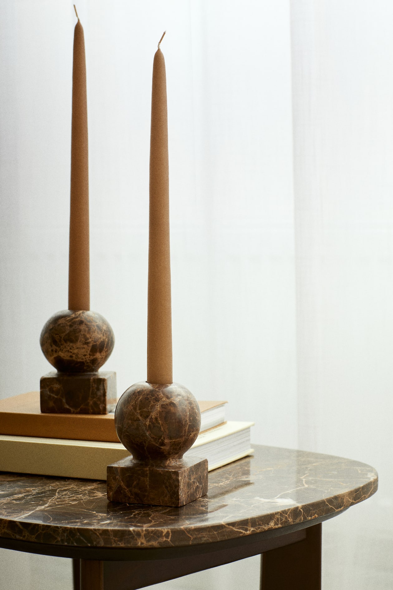 Brown Marble candlestick at H&M Home | H&M GB