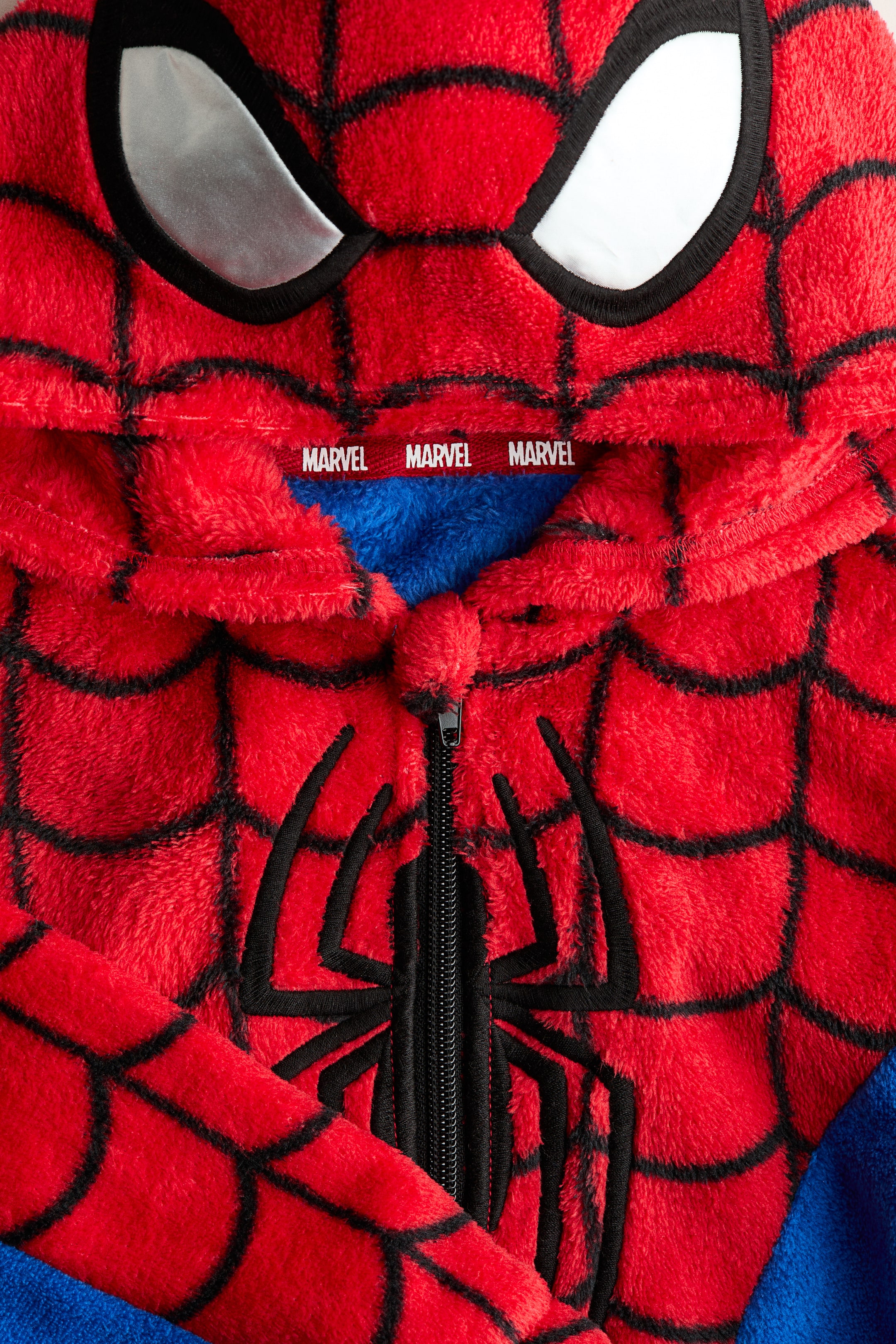 Fancy dress zip-through hoodie - Red/Spider-Man - Kids | H&M MY