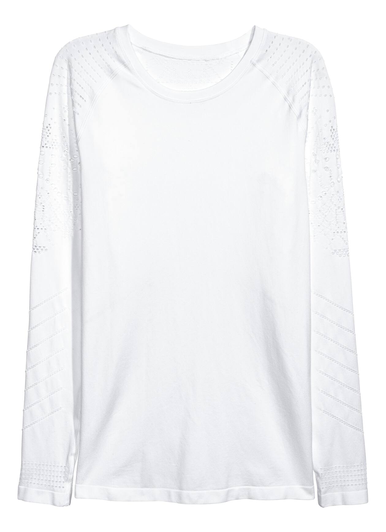 Women's White Seamless Sports Top | H&M US