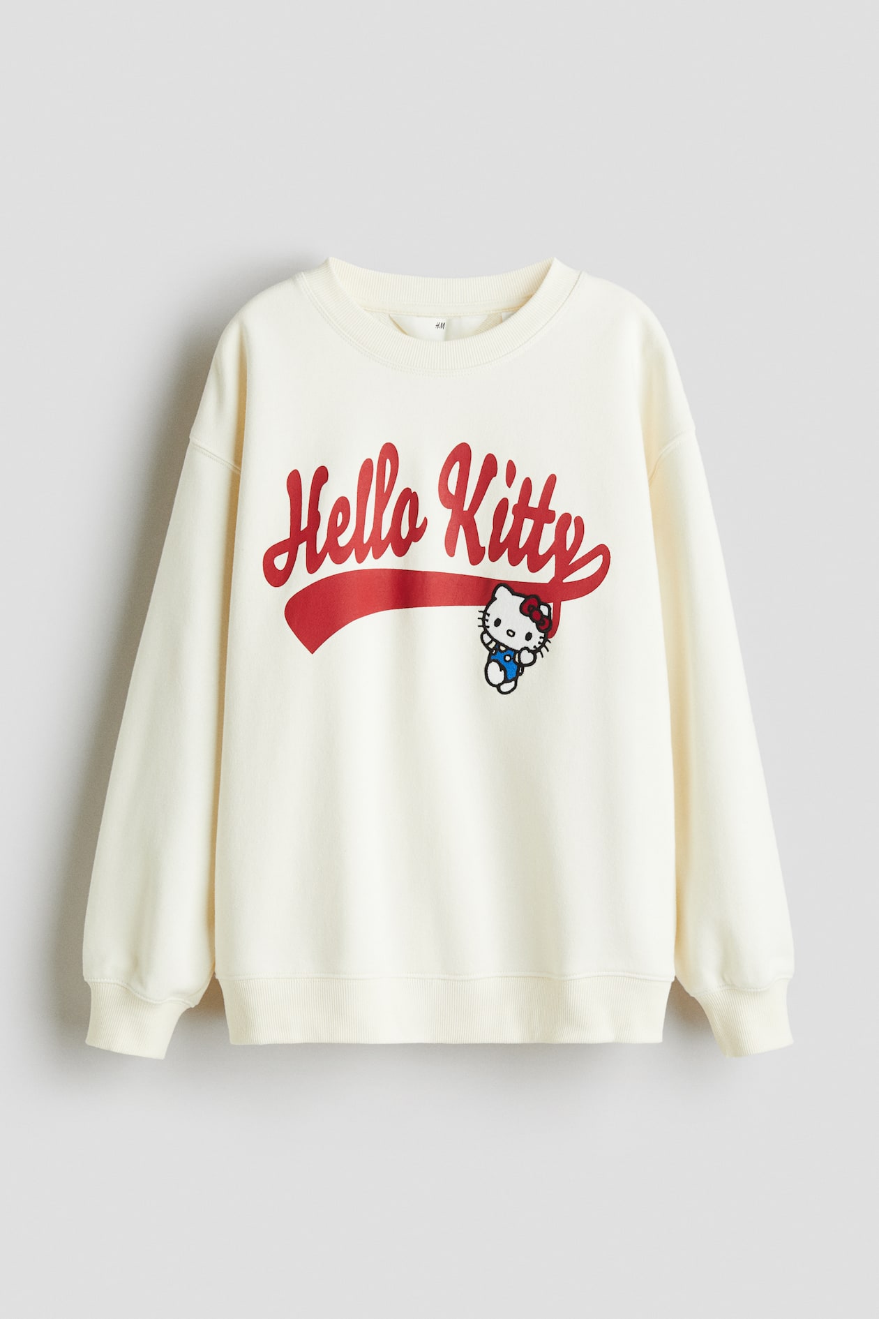 White/Hello Kitty Printed Sweatshirt for kids | H&M CA