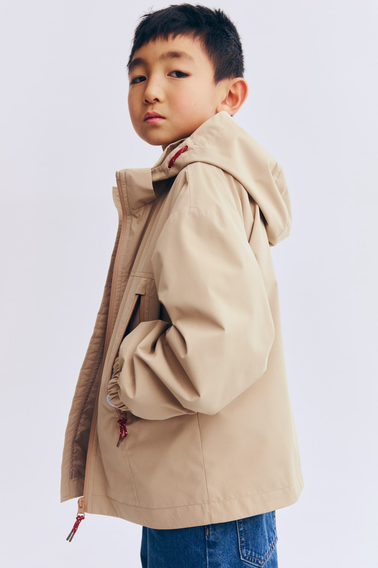 Rompevientos repelente al agua - Beige - Kids | H&M MX