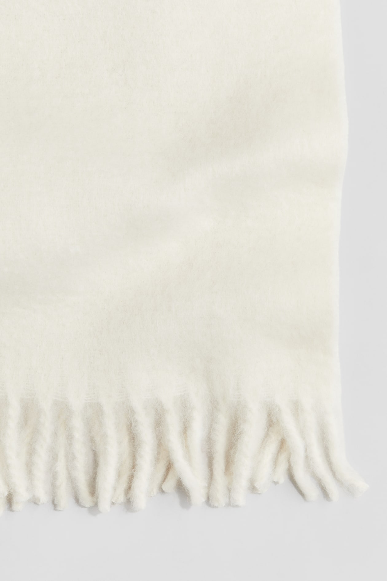 White Brushed-Finish Scarf for kids | H&M US