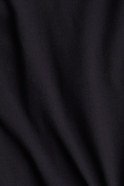 Women's Black Microfiber T-Shirt | H&M CA