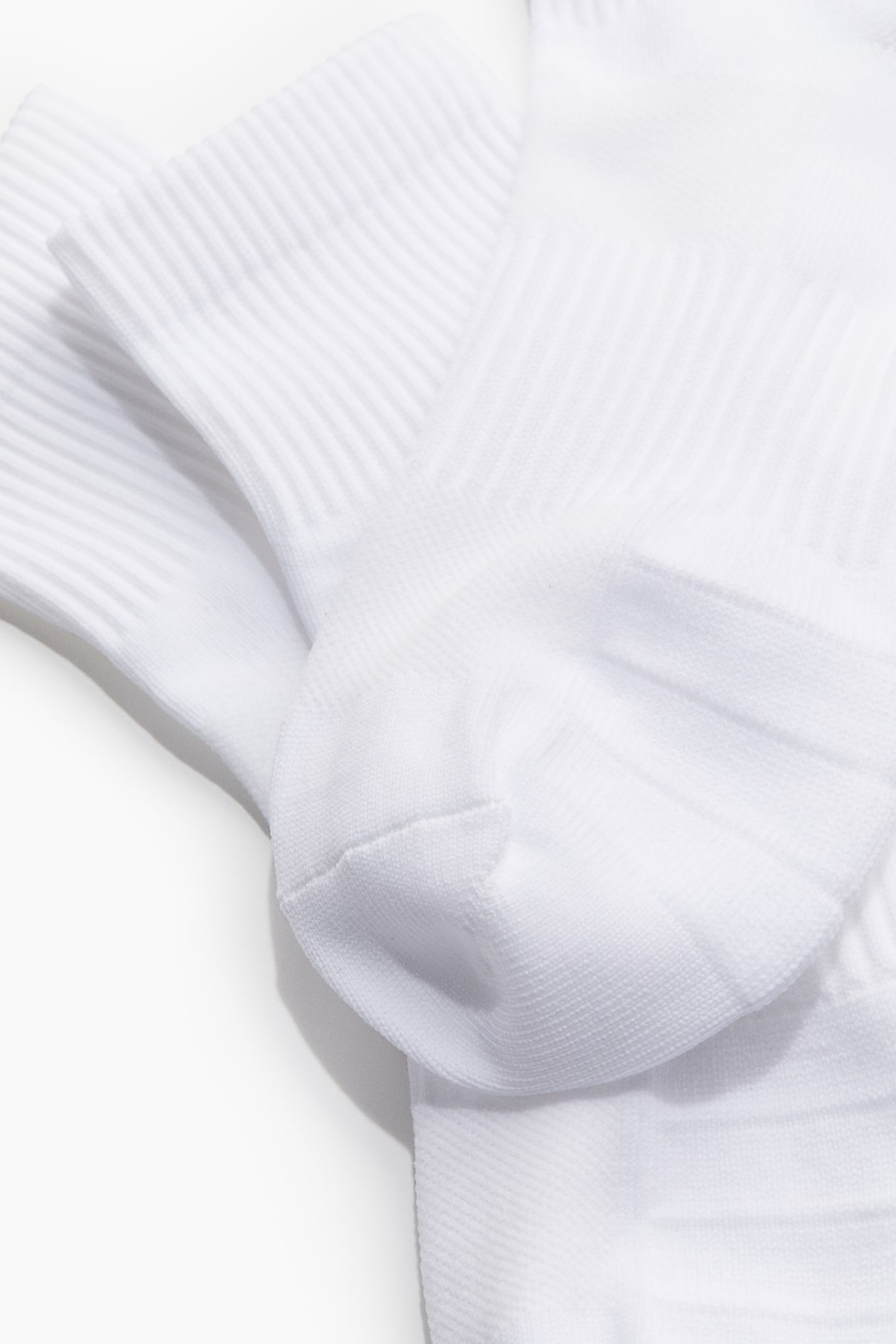 5-Pack Sports Socks with DryMove™ - White - Men | H&M US