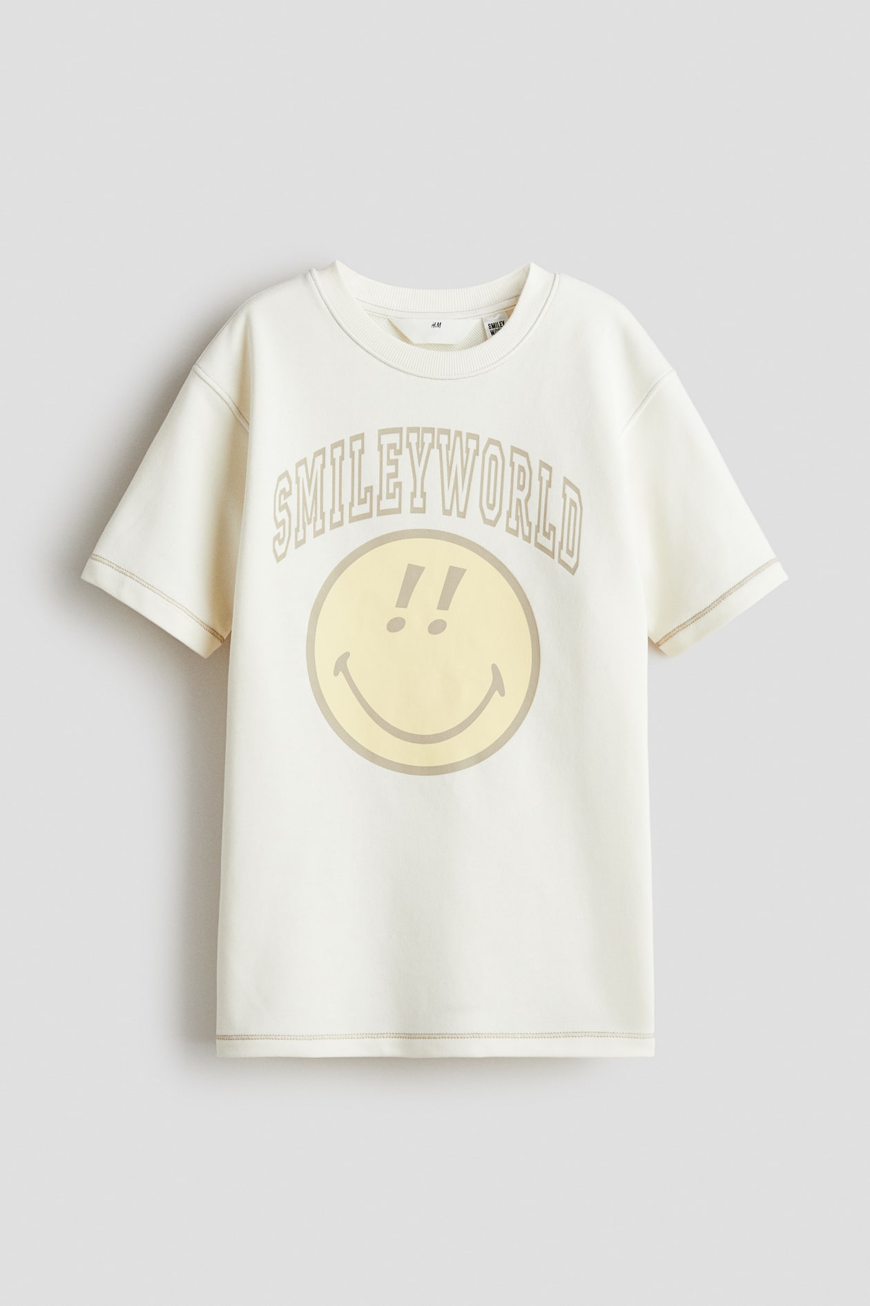 White/SmileyWorld® T-Shirt with Printed Motif for kids | H&M US