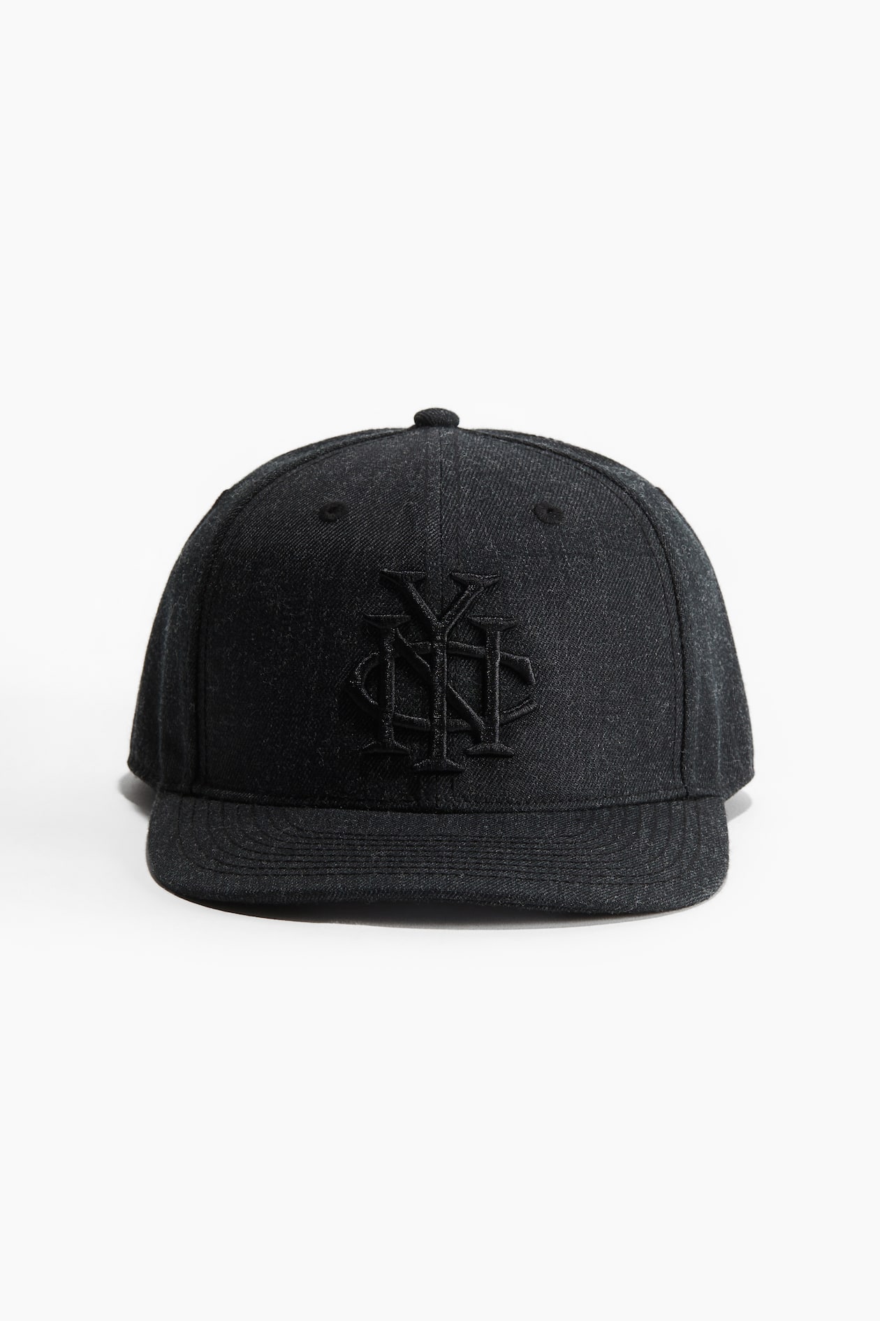 Cap with Embroidered Motif - Dark gray/NYC - Men | H&M PH