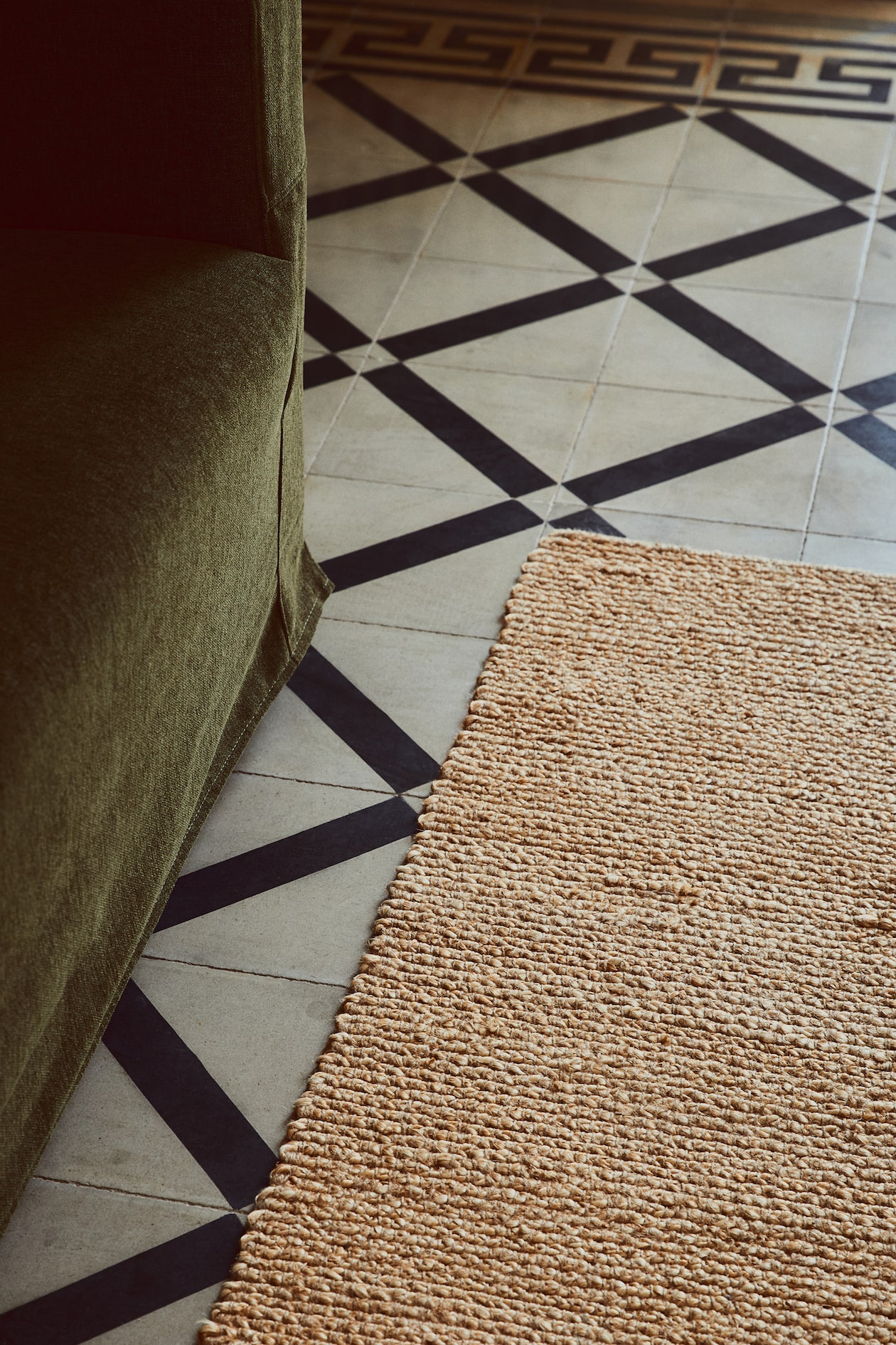 Large Jute Rug - Beige - Home All | H&M US