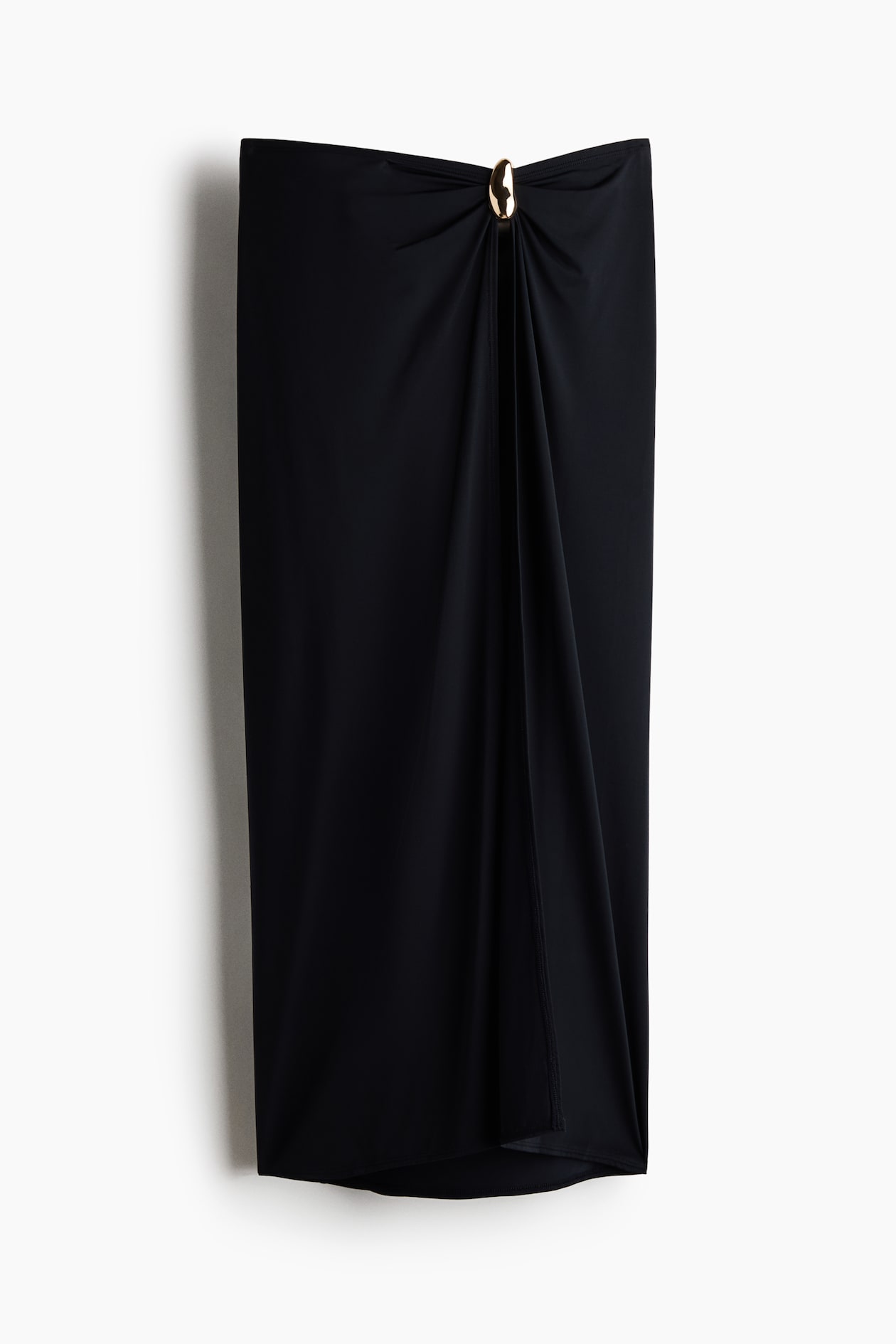Women's Black Metal-detail sarong | H&M GB