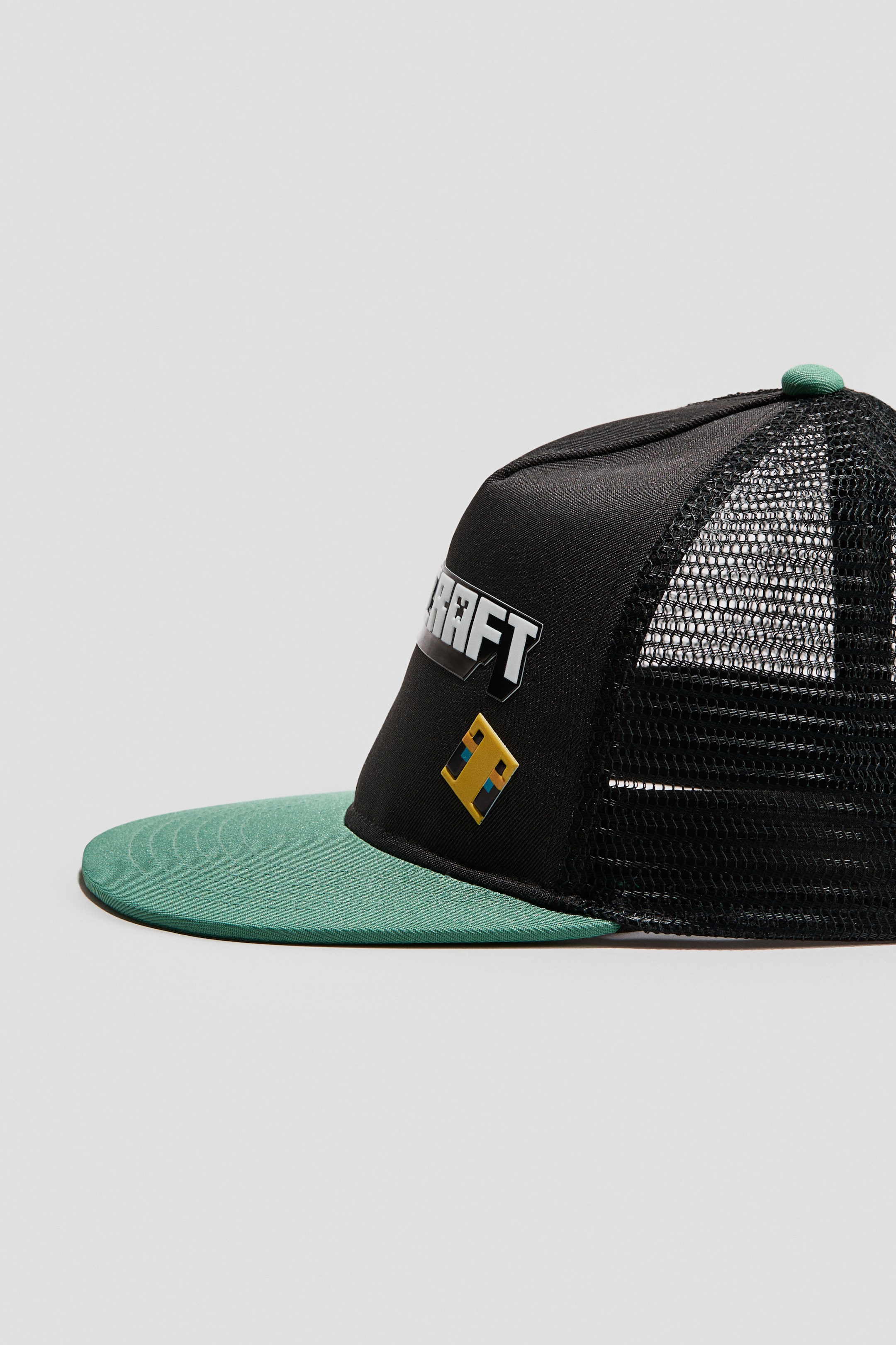 Black/Minecraft Trucker Cap with Motif for kids | H&M CA