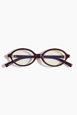 Women's Burgundy Blue Light Eyeglasses | H&M US