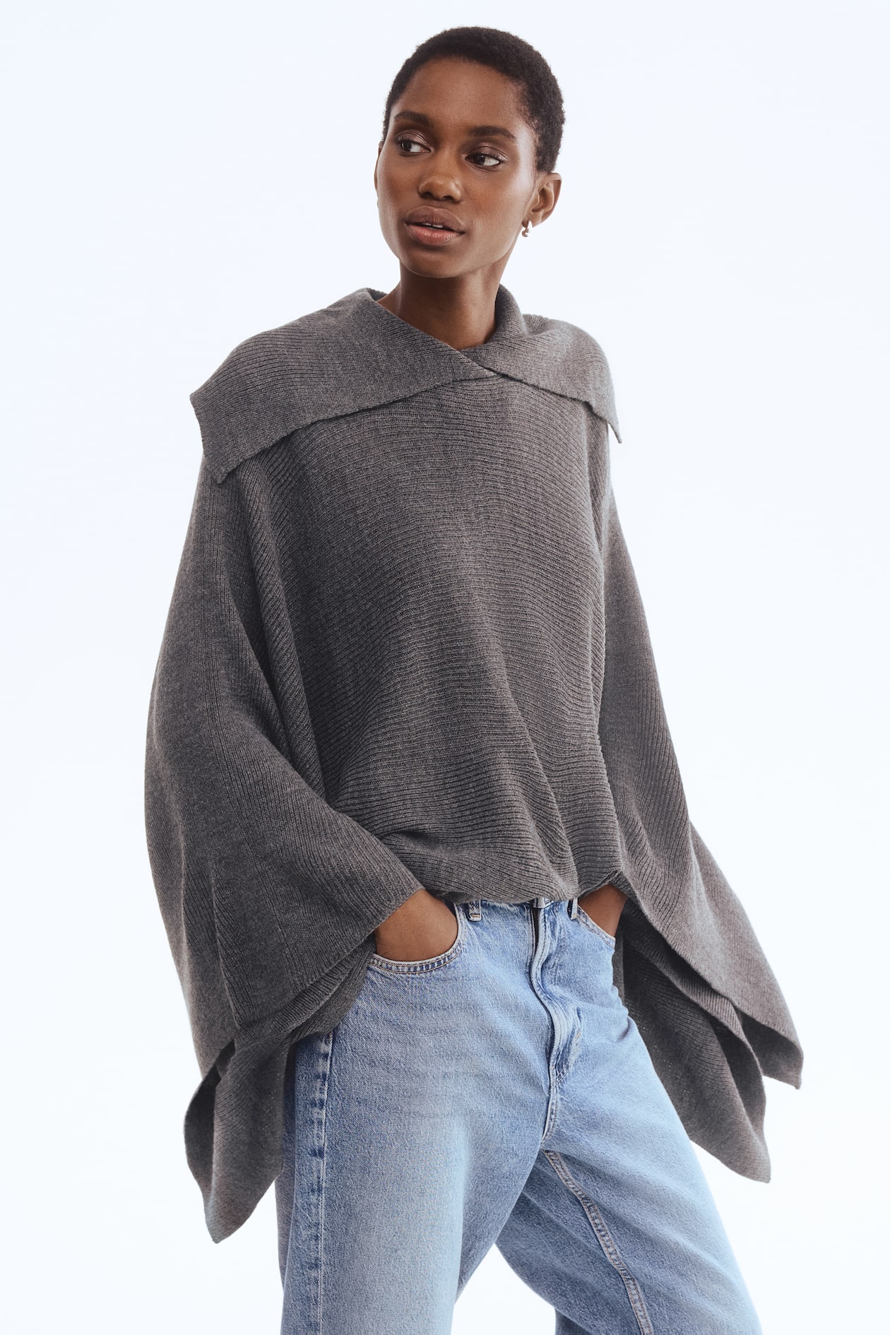 Ponchos | Cashmere, Knitted, Crochet & Hooded | H&M AU