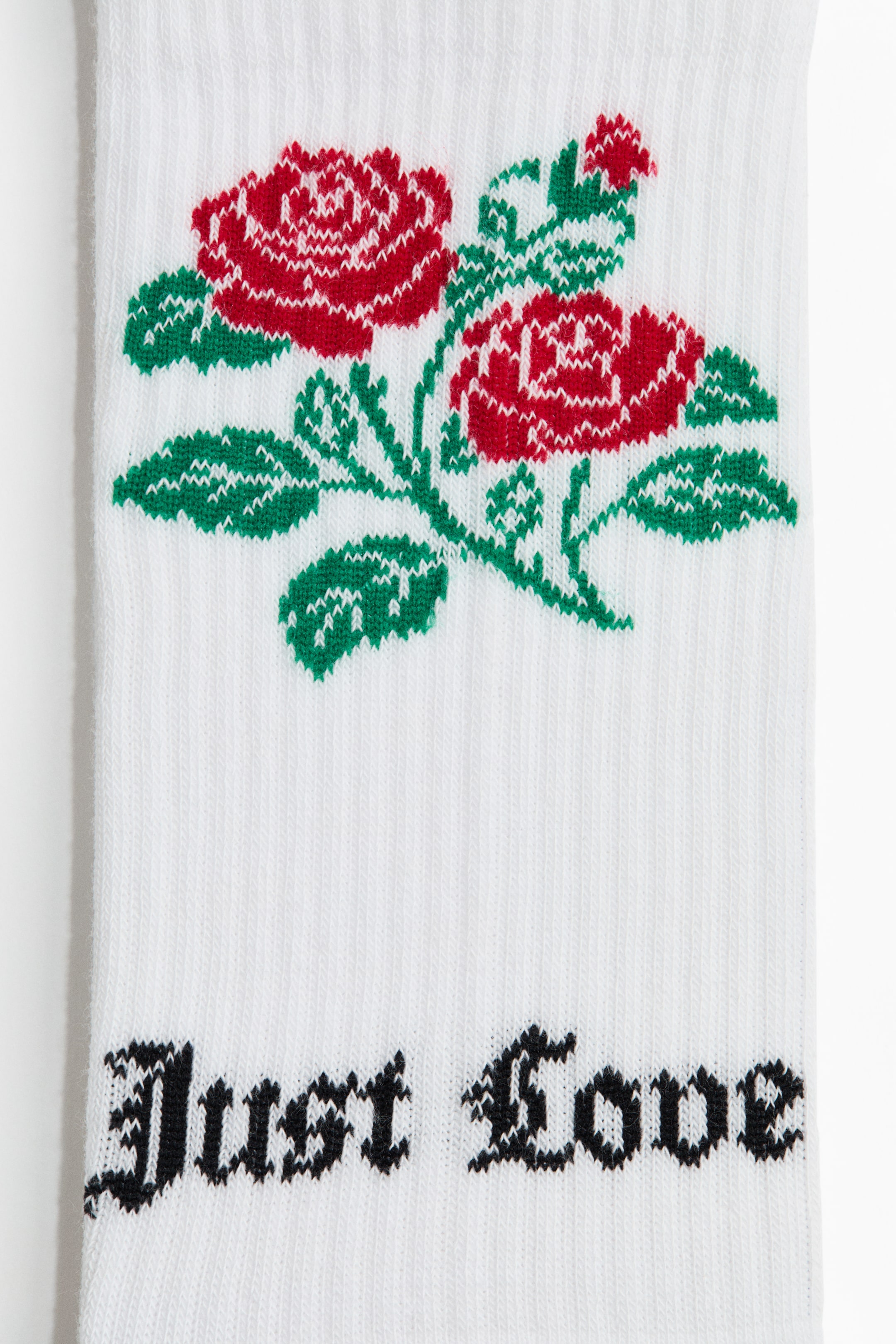 Men’s White/Just Love 3-Pack Socks with Motif | H&M CA