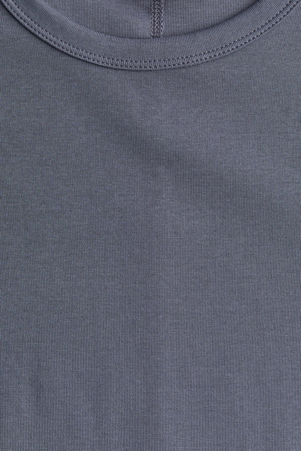 Long-sleeved Jersey Top - Blue-gray - Ladies | H&M CA