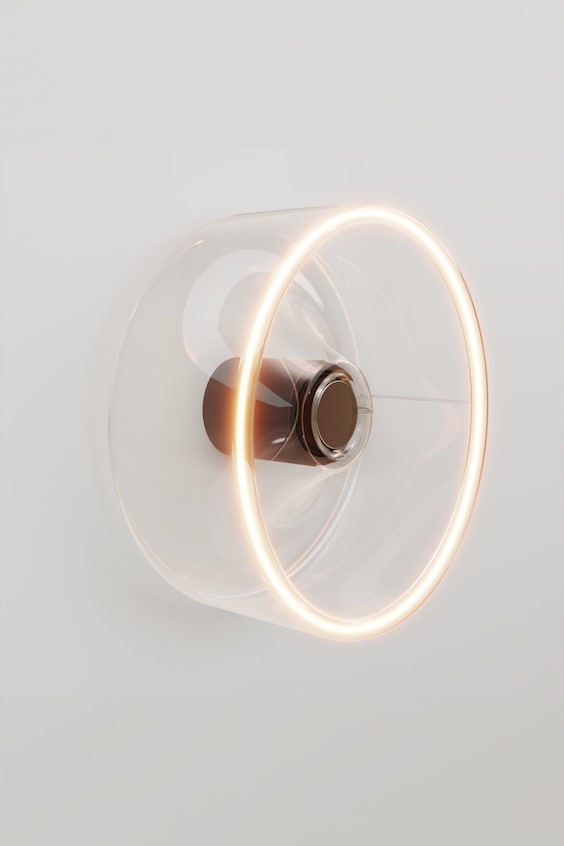 Wandarmatuur Met Ghost-gloeilamp - Zwart - Creative-Cables - HOME | H&M NL
