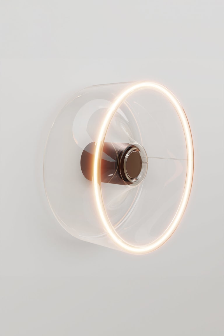 Wandarmatuur Met Ghost-gloeilamp - Zwart - Creative-Cables - HOME | H&M NL