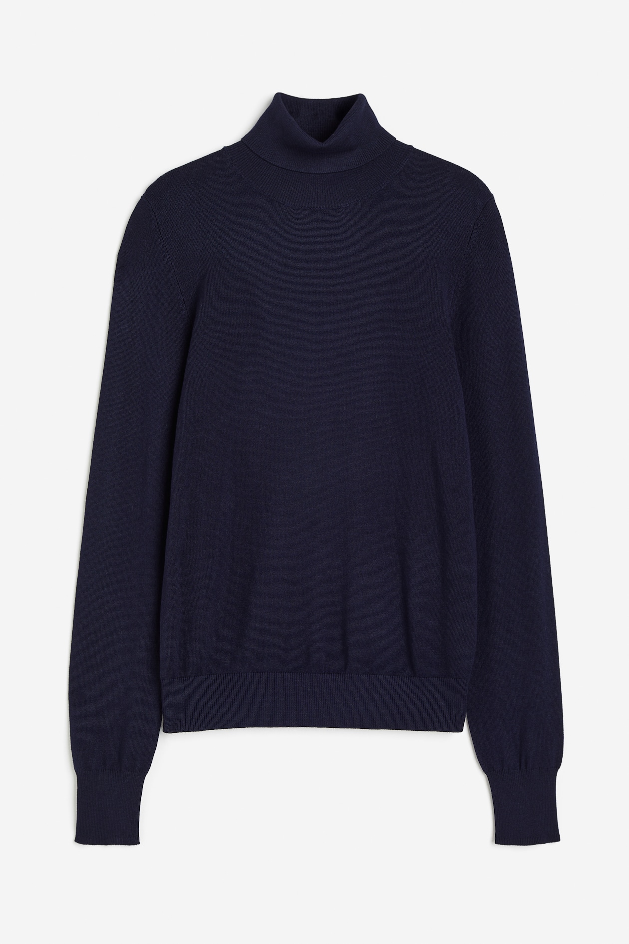 Women's Navy blue Turtleneck Sweater | H&M US
