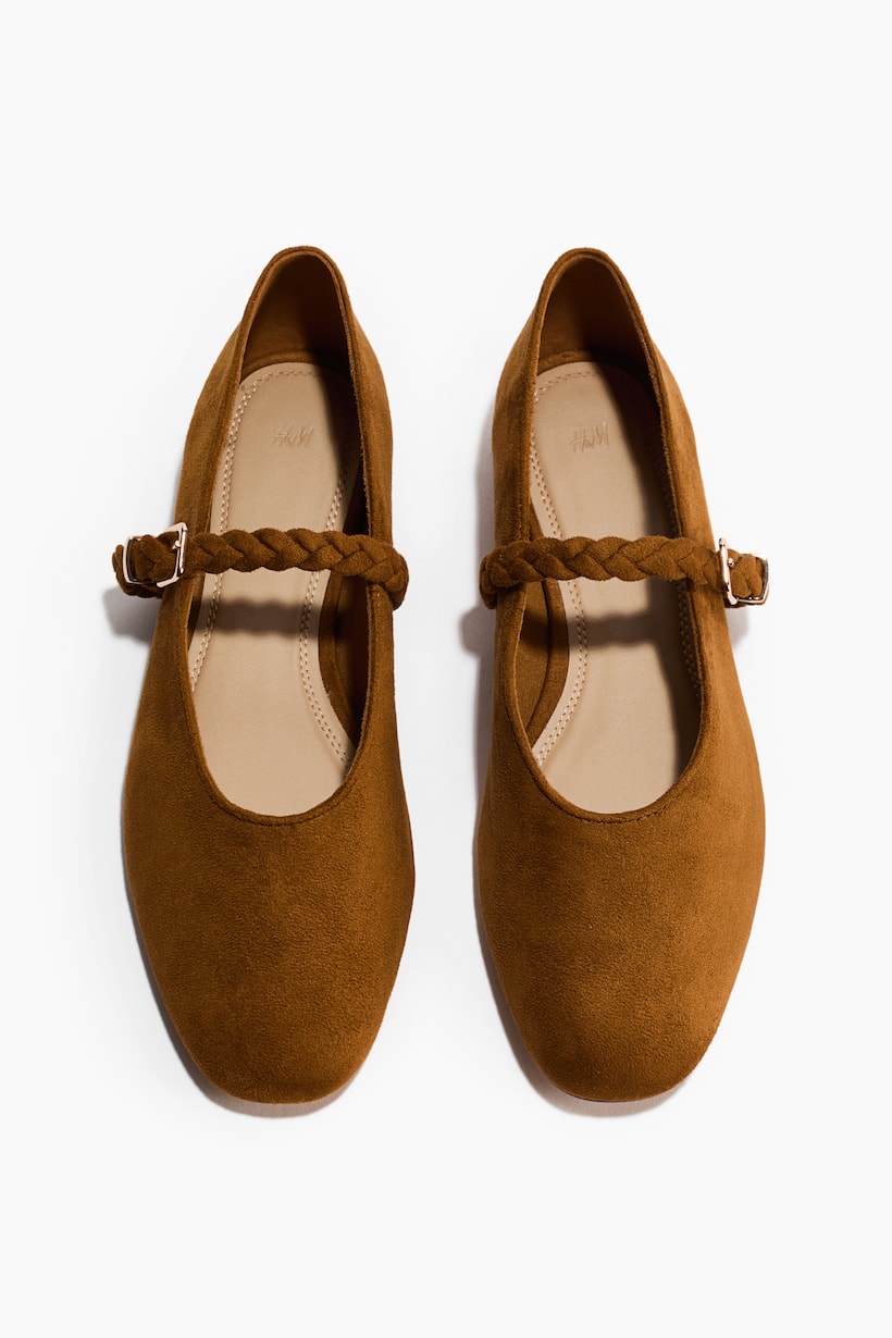 Bailarinas Mary Jane - Café - Ladies | H&M MX
