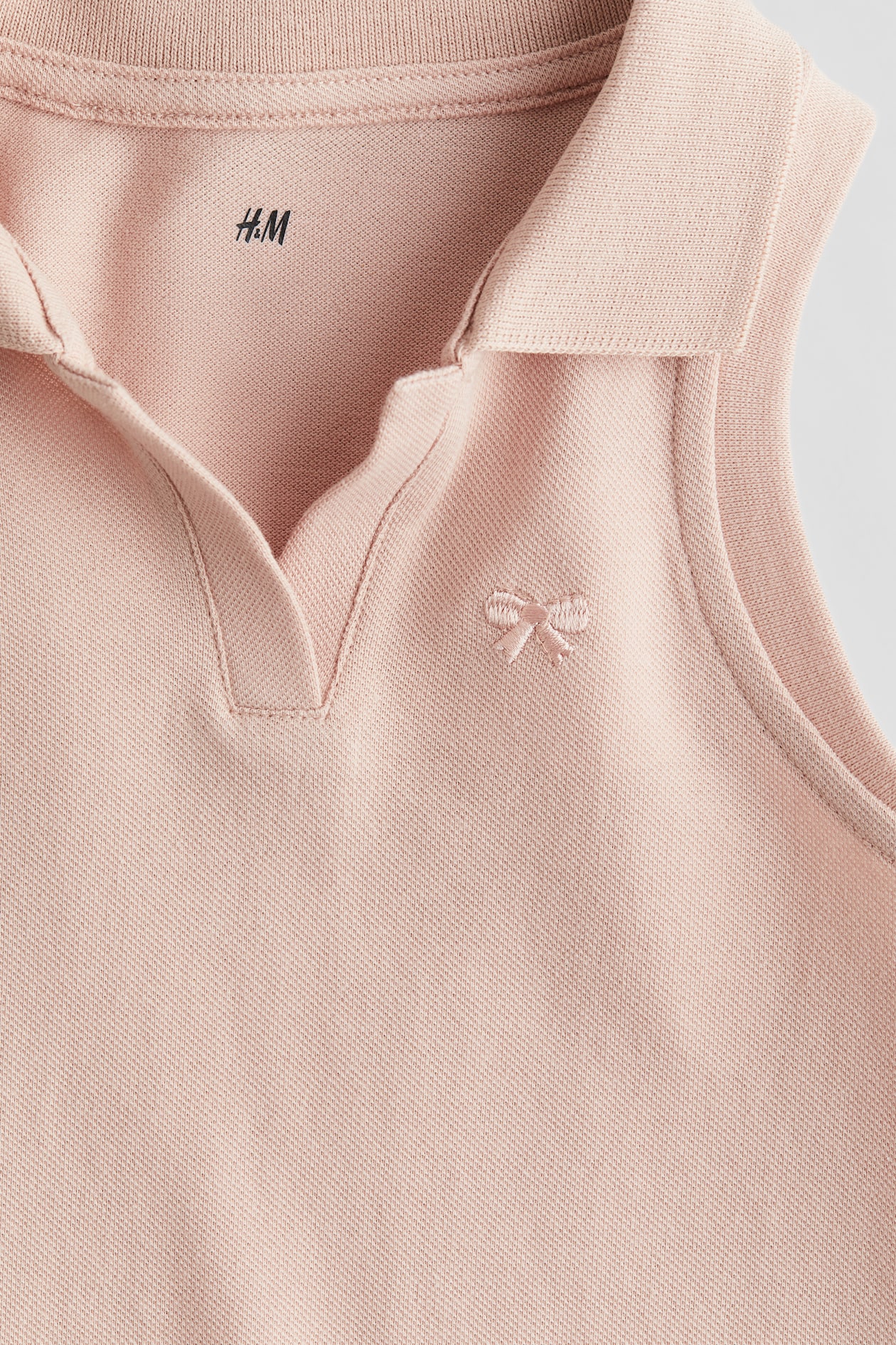 Light pink Tank Top with Collar for kids | H&M US