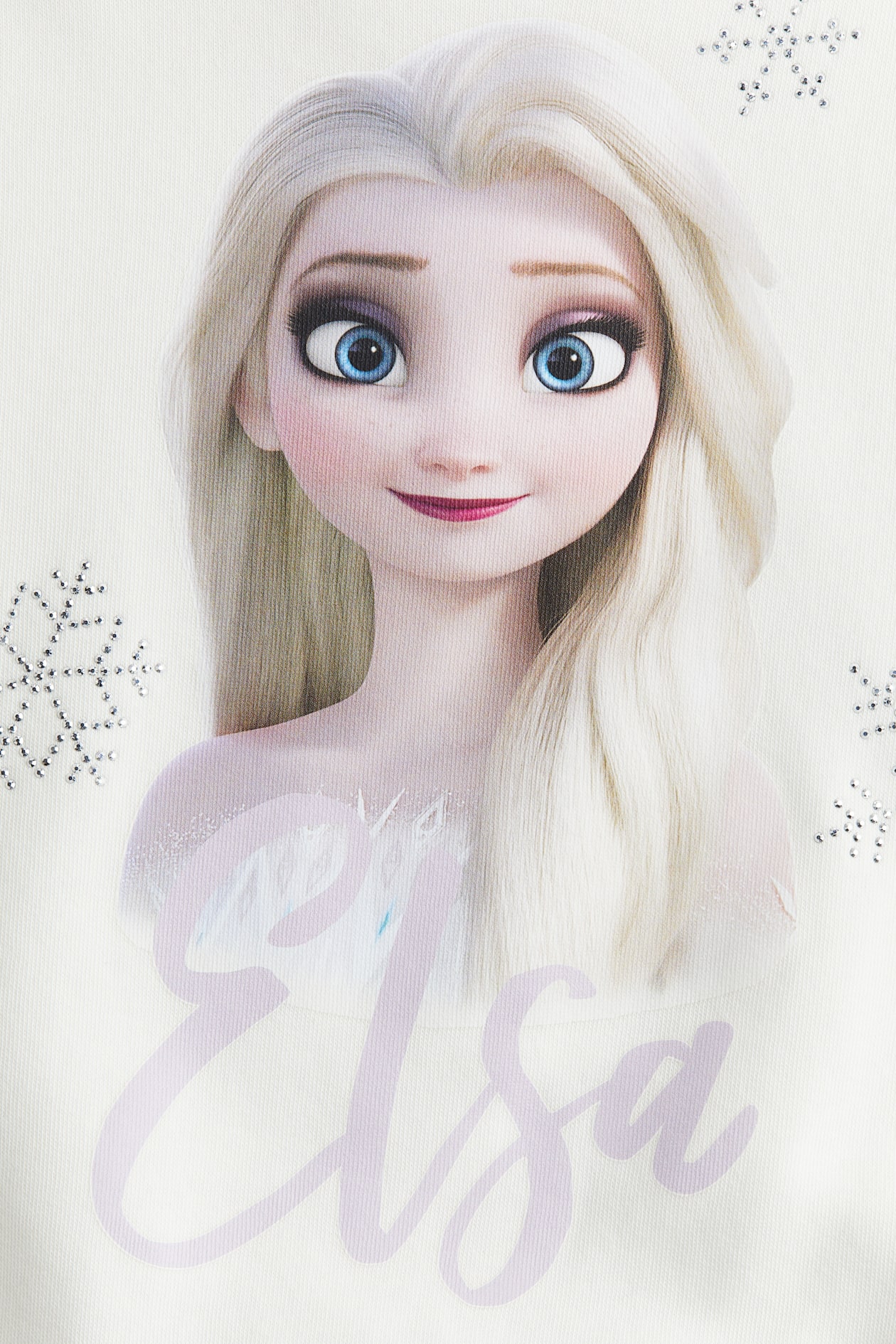Sweatshirt with Motif - Cream/Elsa - Kids | H&M US