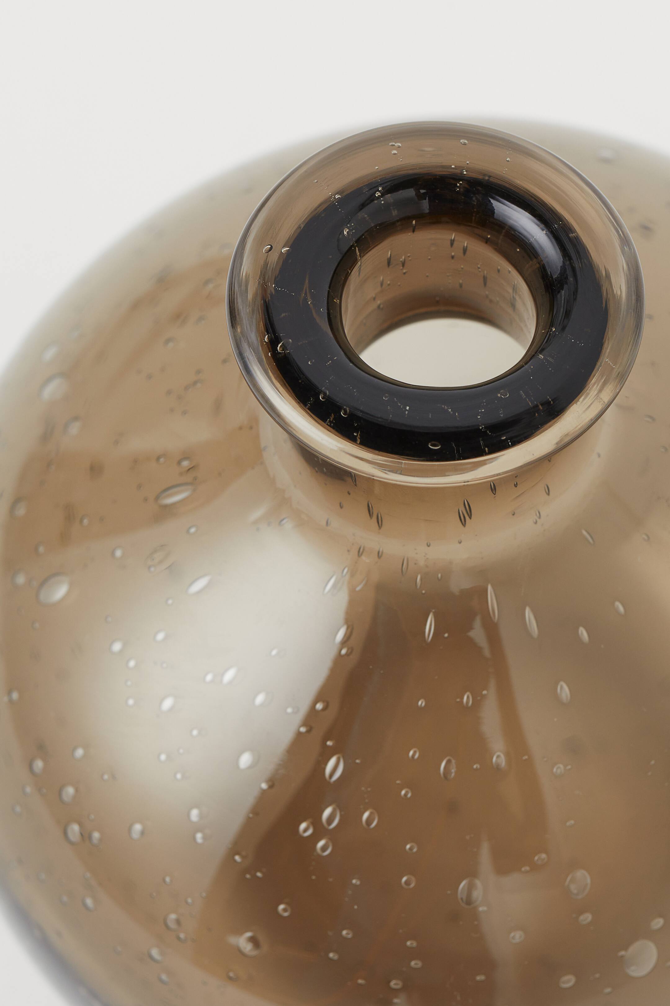 Glass mini vase - Beige - Home All | H&M GB