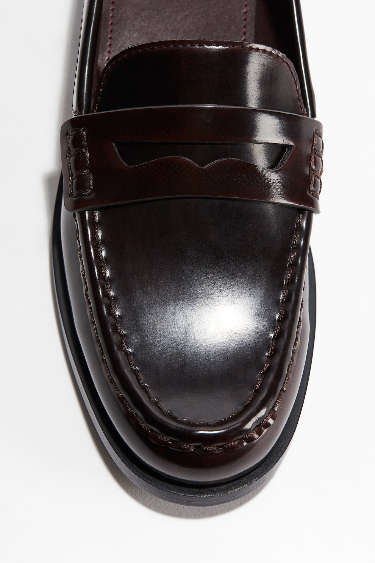 Women's Burgundy Loafers | H&M CA