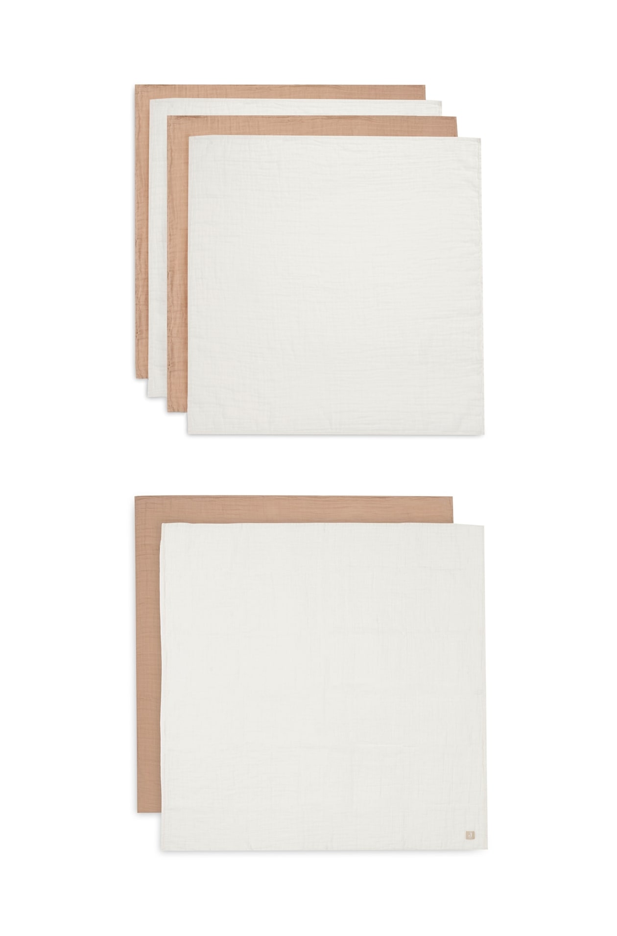 Musselin Set - 6-pack - Biscuit/ivory - Jollein - Home All | H&M DE