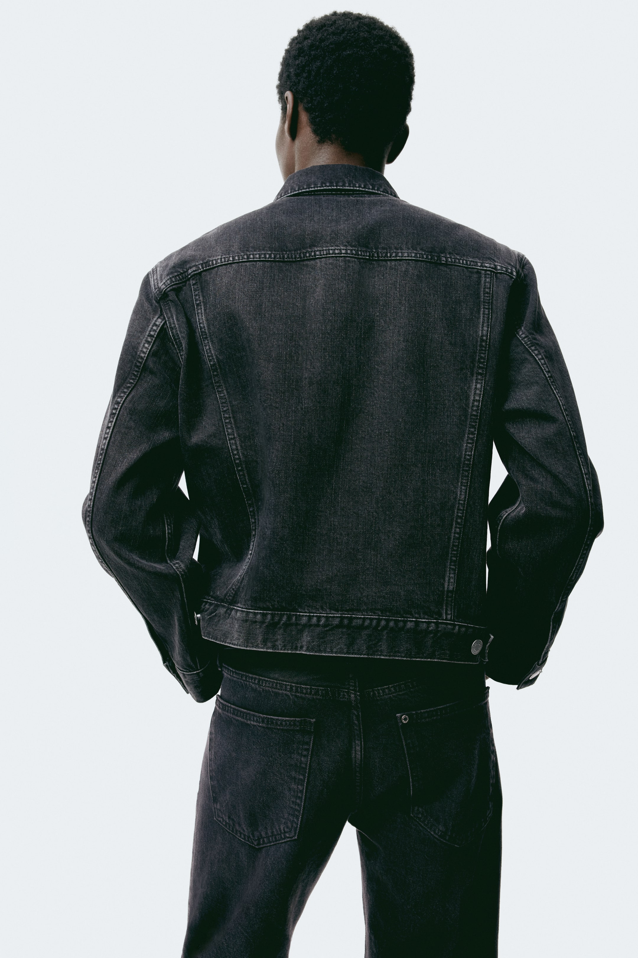 Men’s Denim black Original Straight Jeans | H&M US
