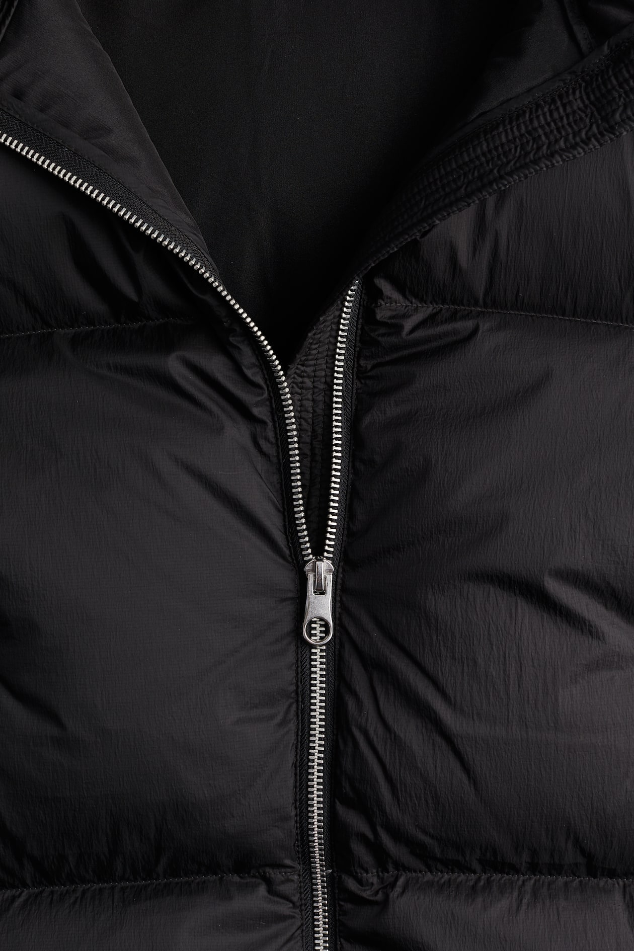 Oversized Down Puffer Jacket - Black - Ladies | H&M US