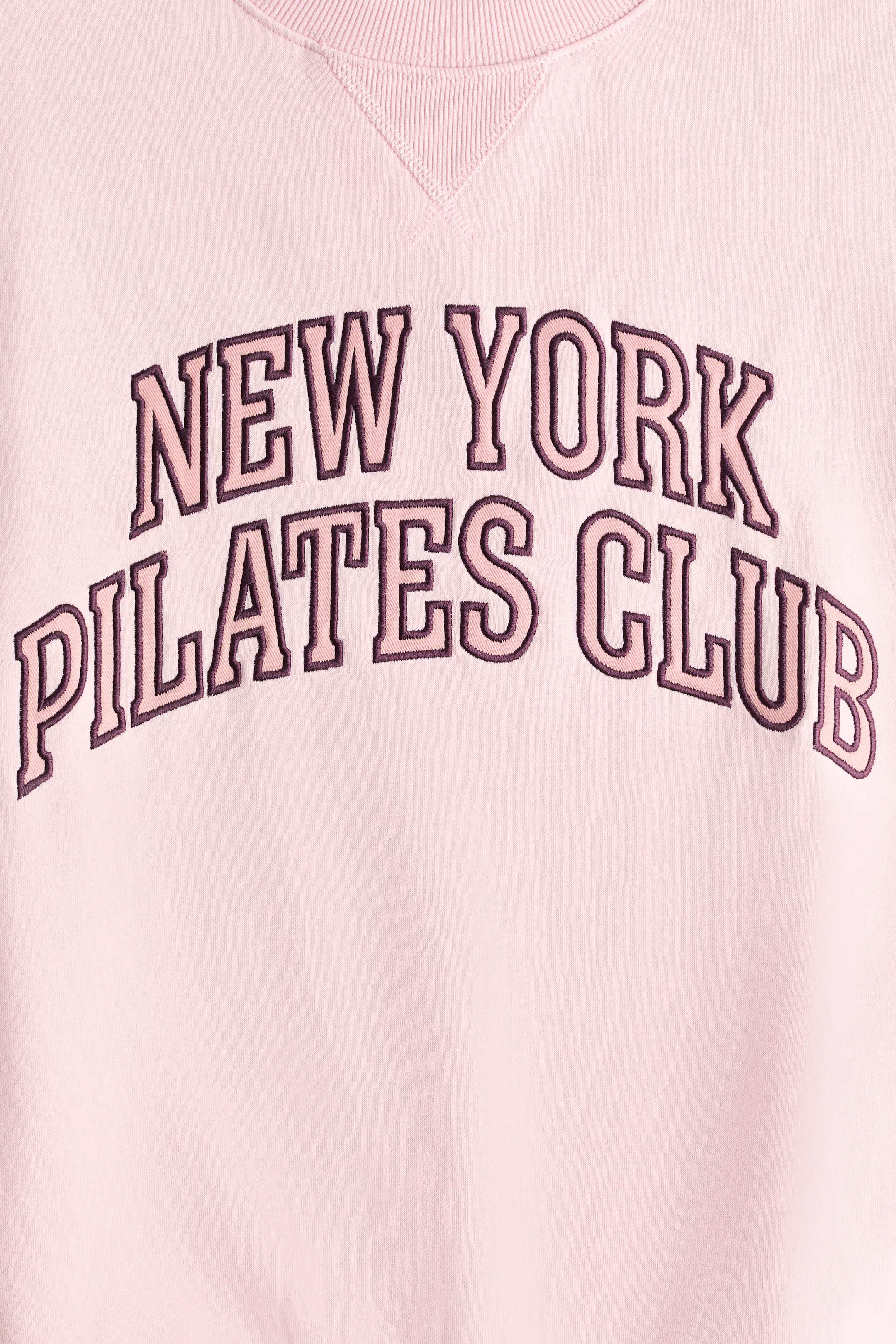 Women's Light pink/Pilates Sweatshirt with Motif | H&M PH