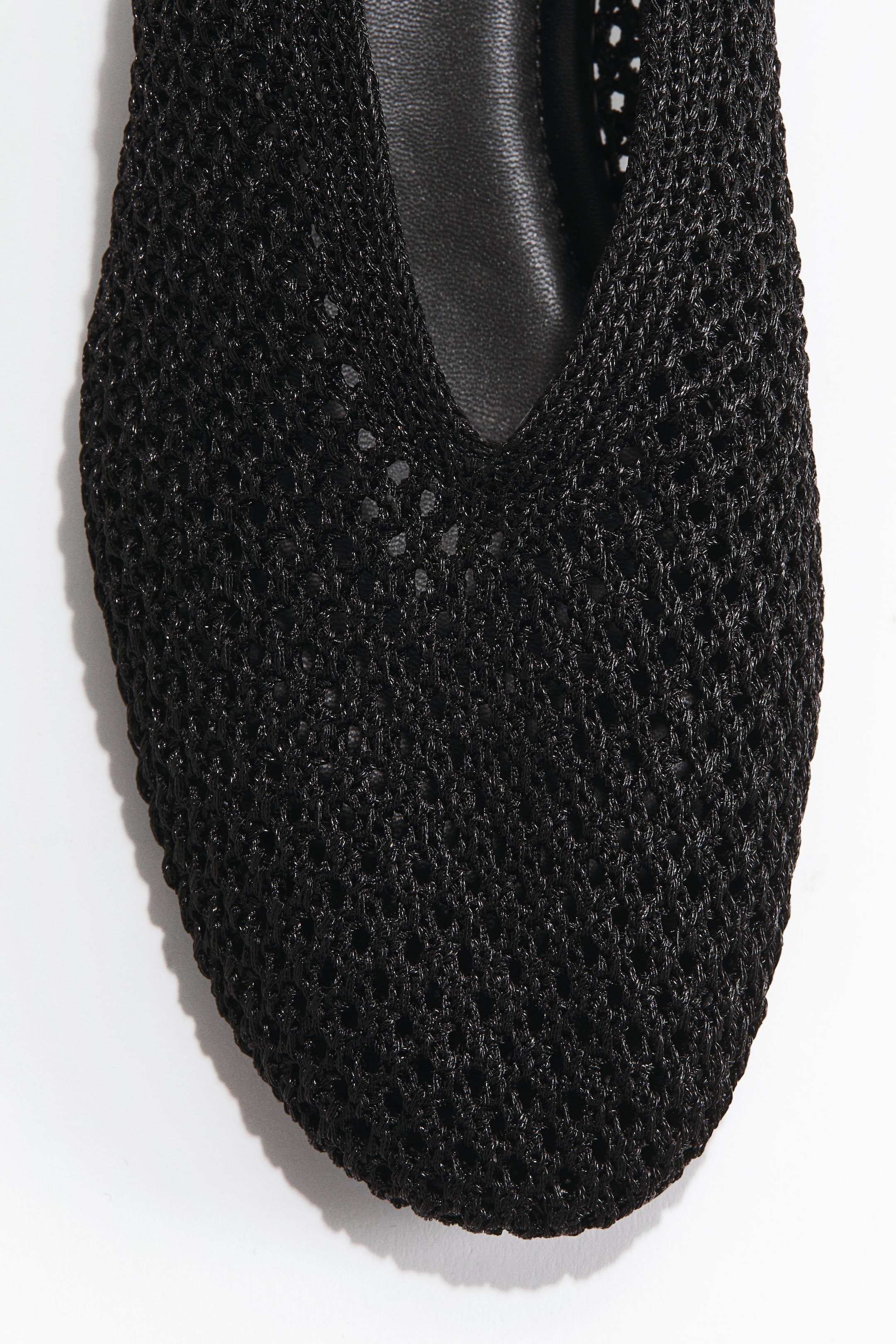 Women's Black Braided ballet flats | H&M HK