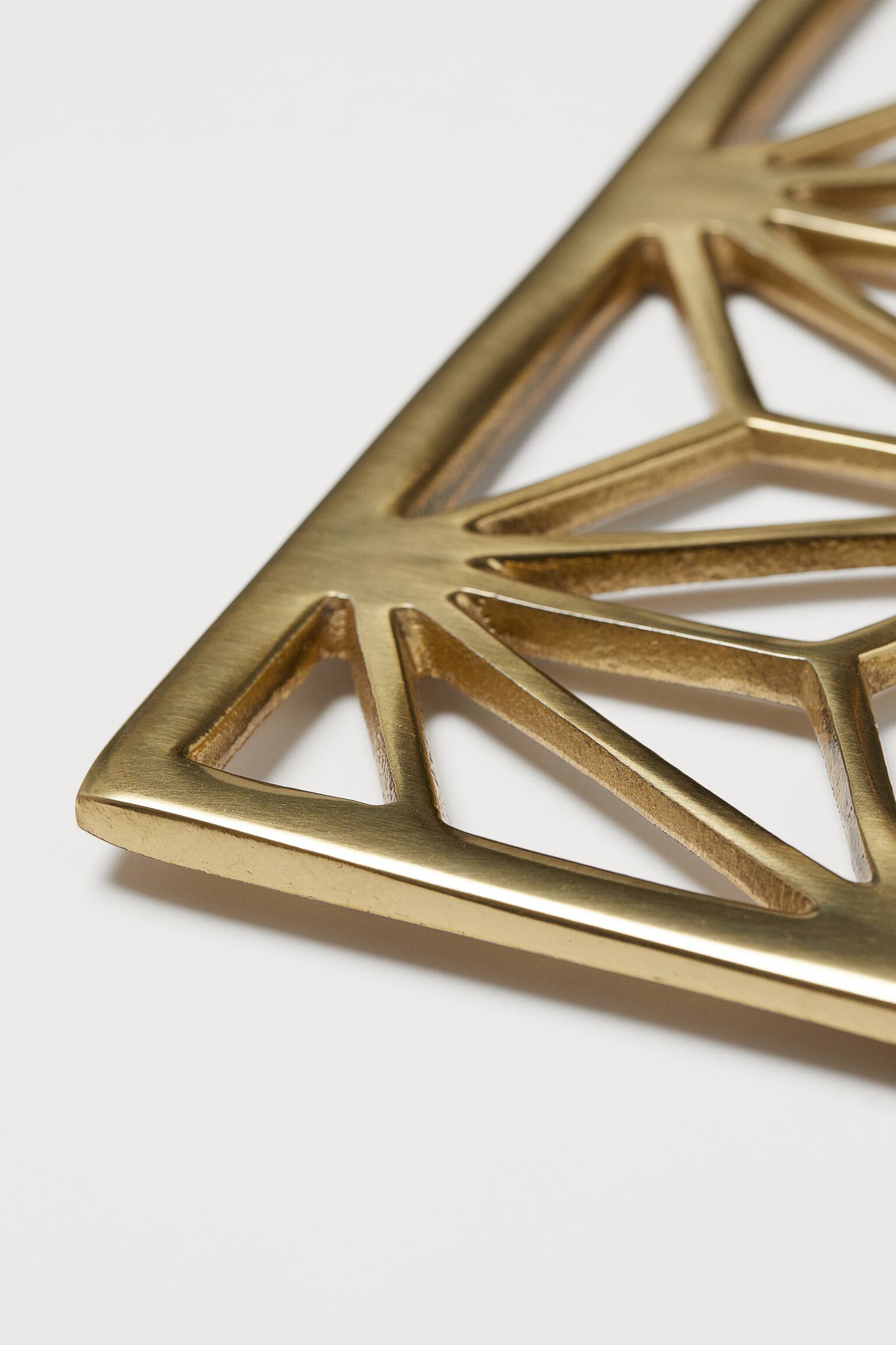 Rectangular trivet - Gold-coloured - Home All | H&M GB
