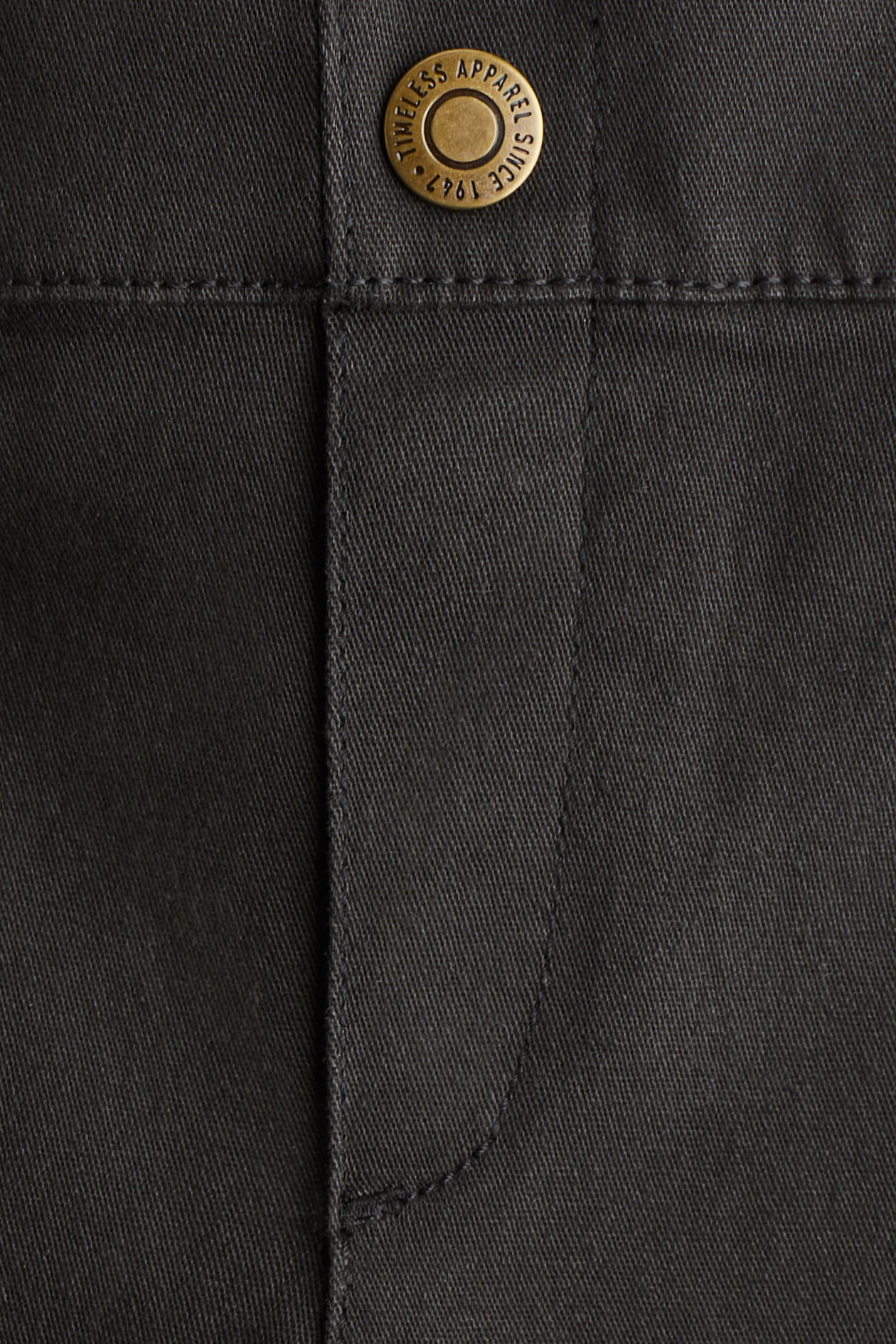 Black Cotton Twill Cargo Pants for kids | H&M PH