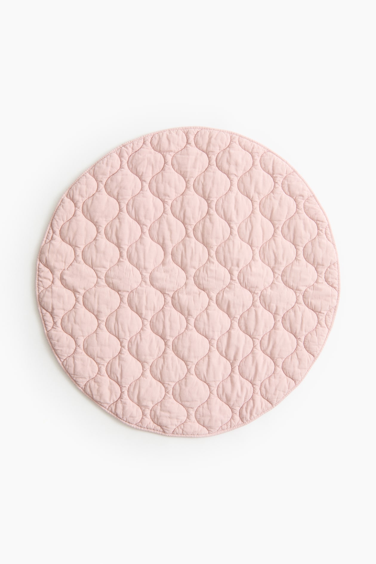 Cotton quilted baby mat - Light pink - Home All | H&M IN
