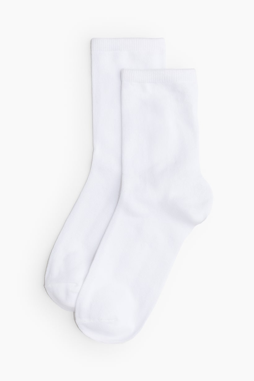 10-pack Socks - White - Ladies | H&M US