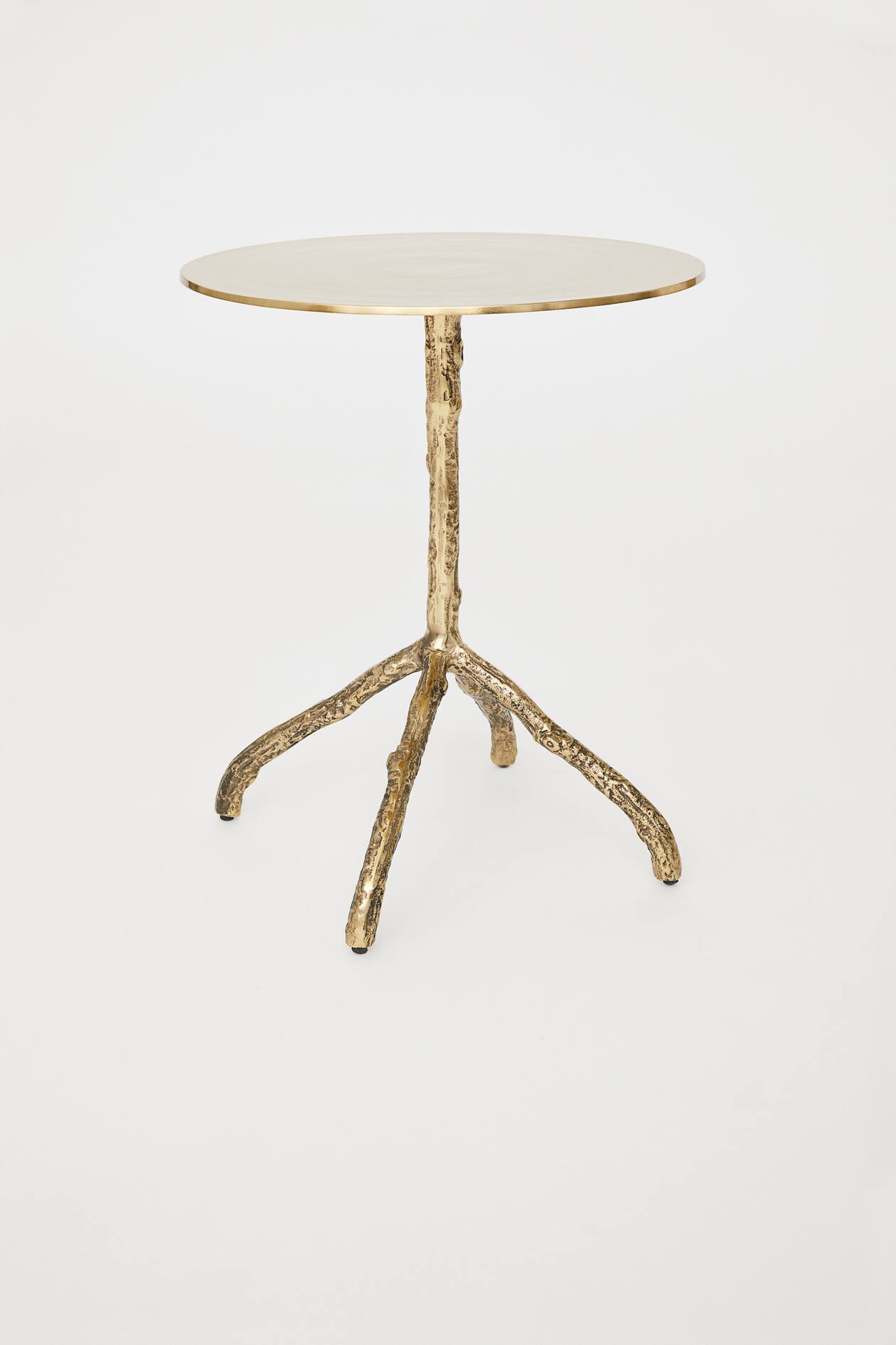 Metal side table - Gold-coloured - Home All | H&M GB