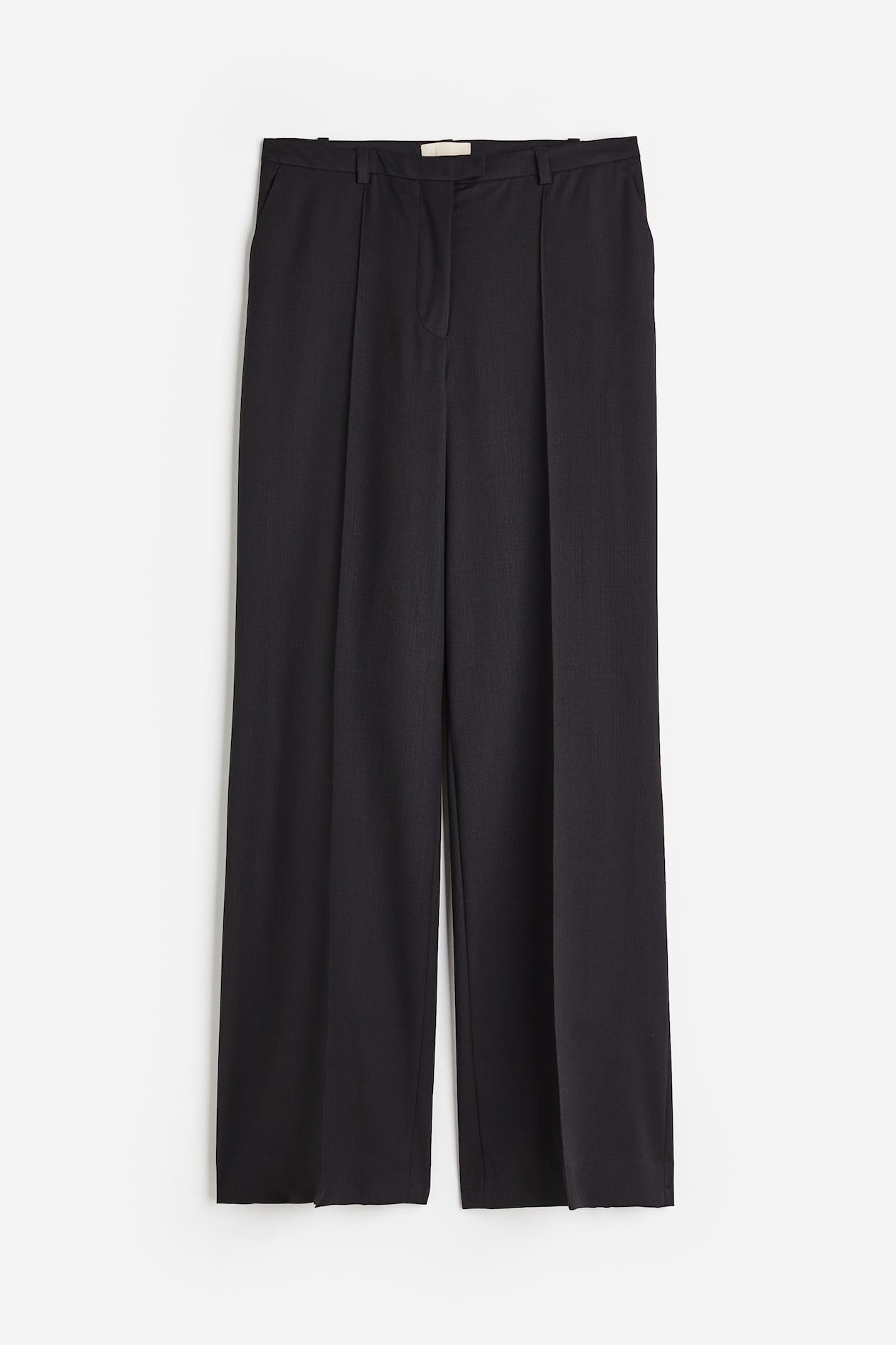 Women's Nearly black Tailored wool trousers | H&M IN