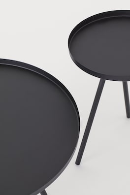 Low Side Table - Black - Home All | H&M US