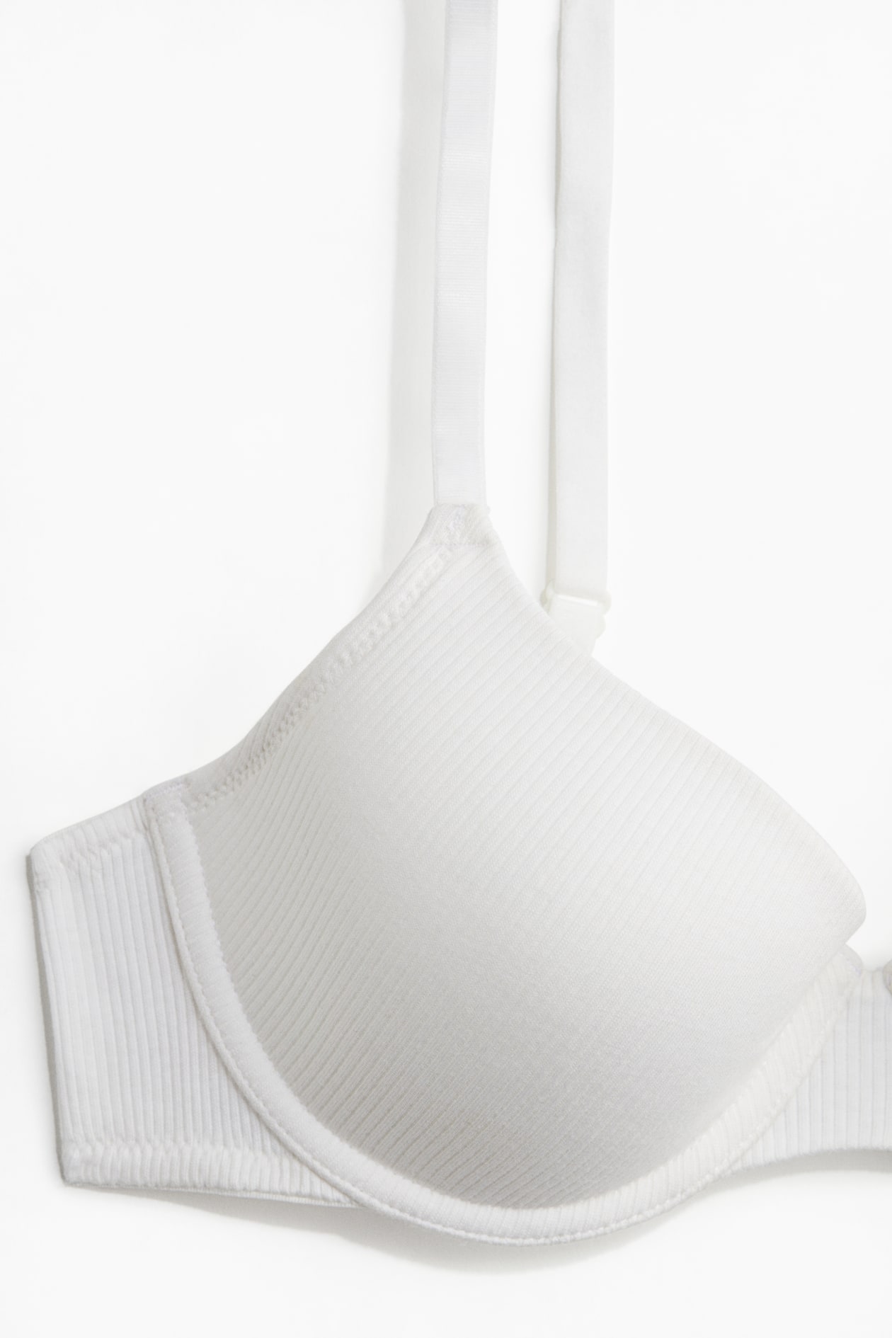 Padded underwired jersey bra - White - Ladies | H&M GB