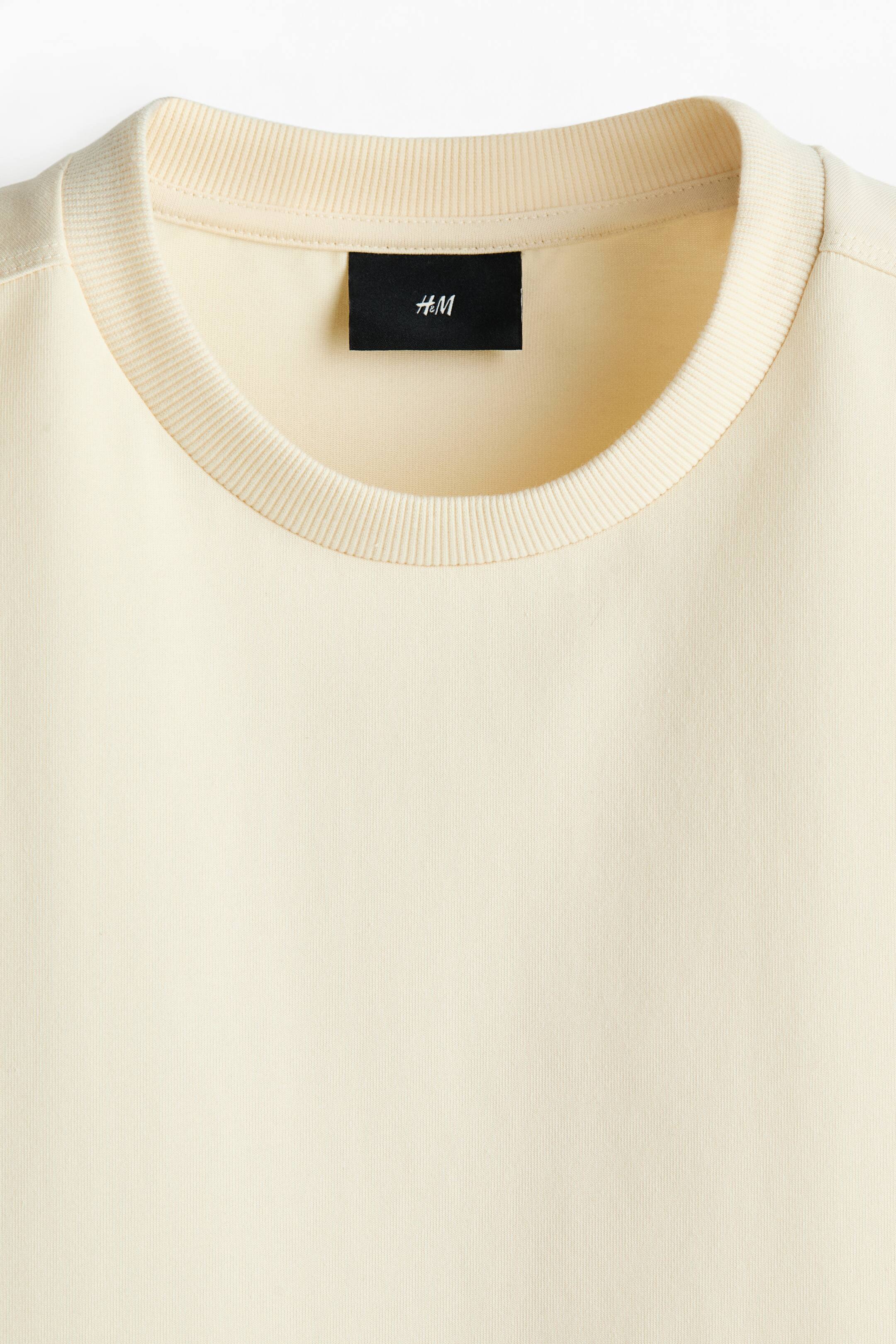Men’s Cream/Royal Season Loose Fit Printed vest top | H&M IN