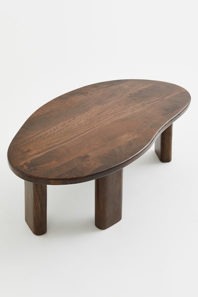 Mango Wood Coffee Table - Dark brown - Home All | H&M US