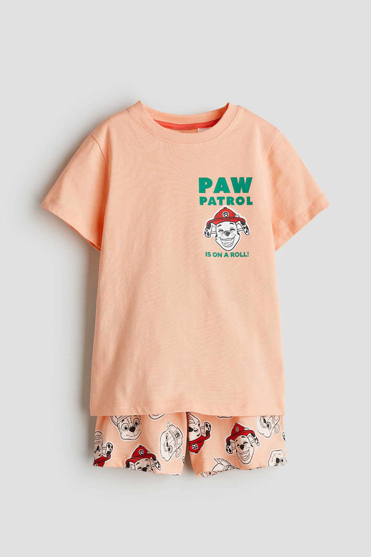 Pigiama con stampa - Arancione chiaro/Paw Patrol - BAMBINO | H&M IT