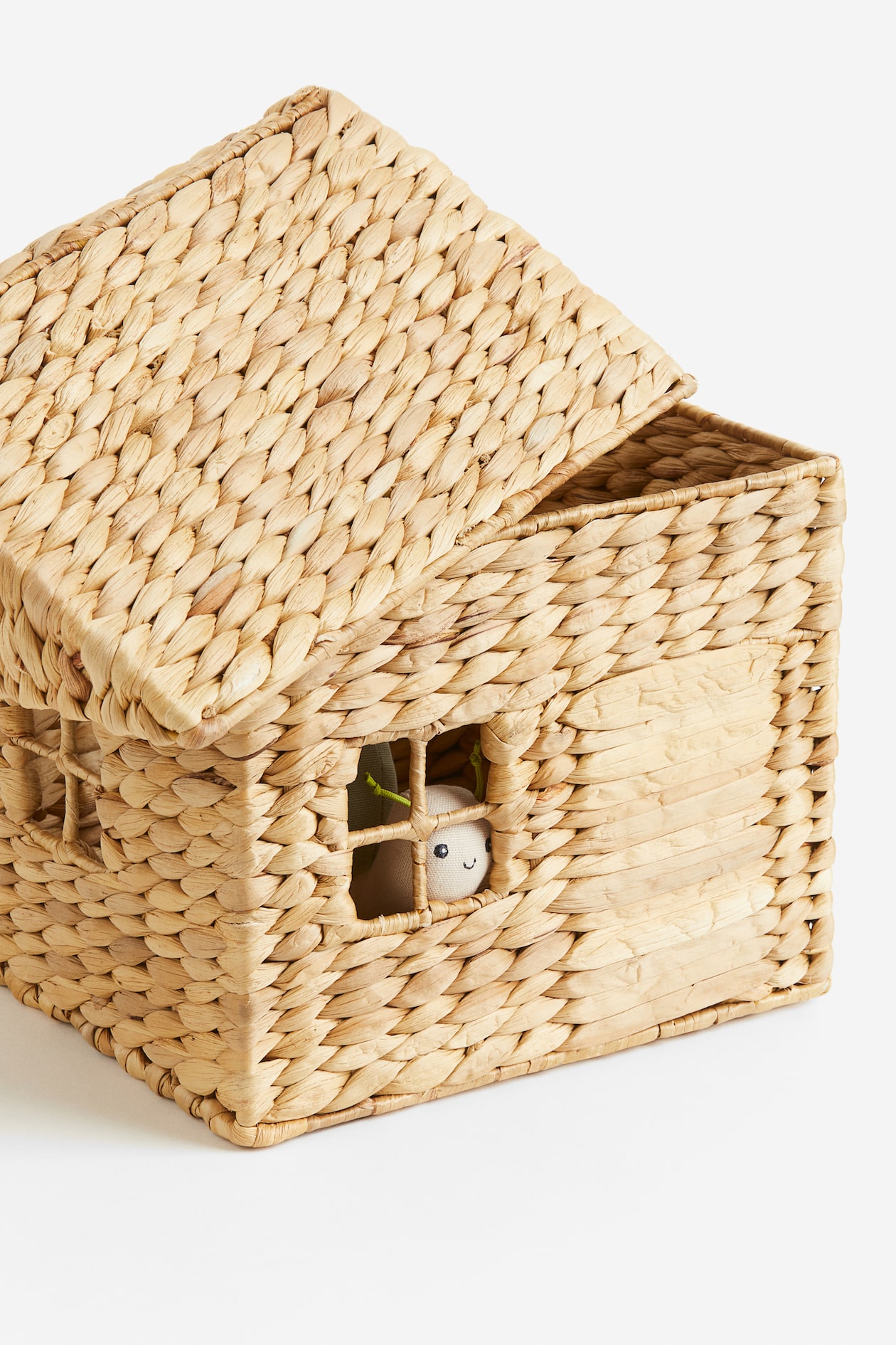House-shaped Storage Box - Beige - Home All | H&M CA