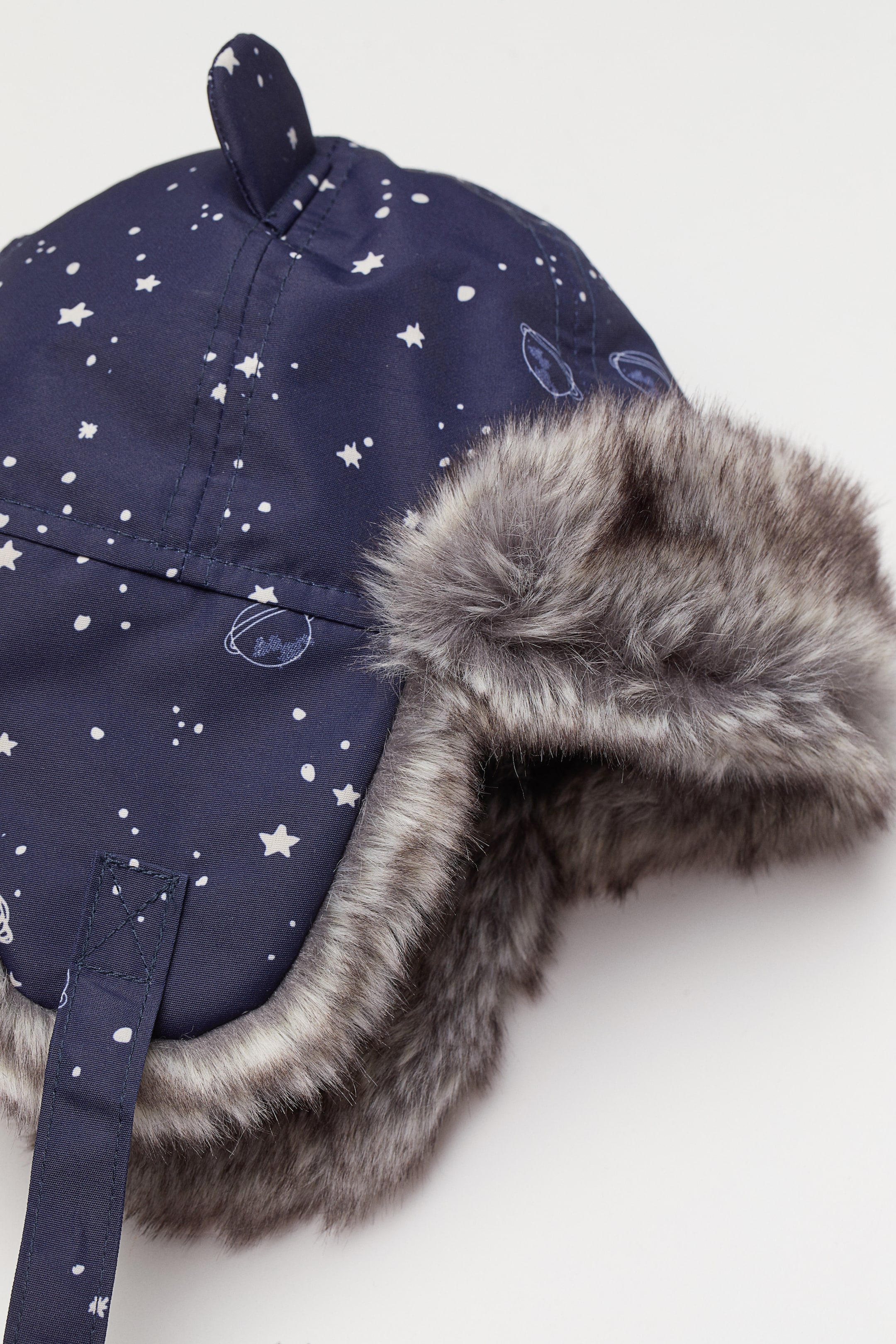 Water-repellent hat - Dark blue/Space - Kids | H&M HK