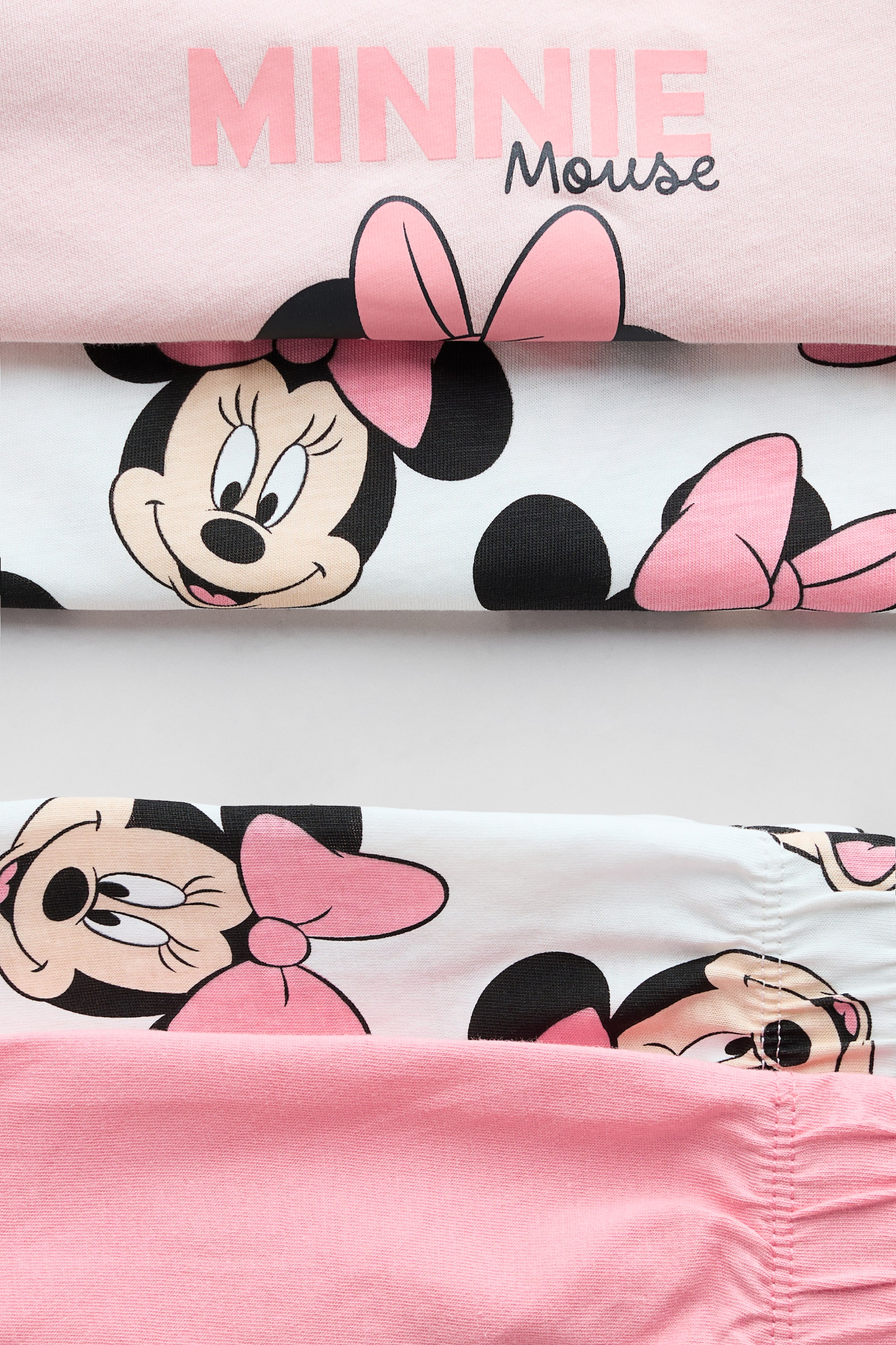 Pack de 2 pijamas estampados - Rosa claro/Minnie Mouse - NIÑOS | H&M ES