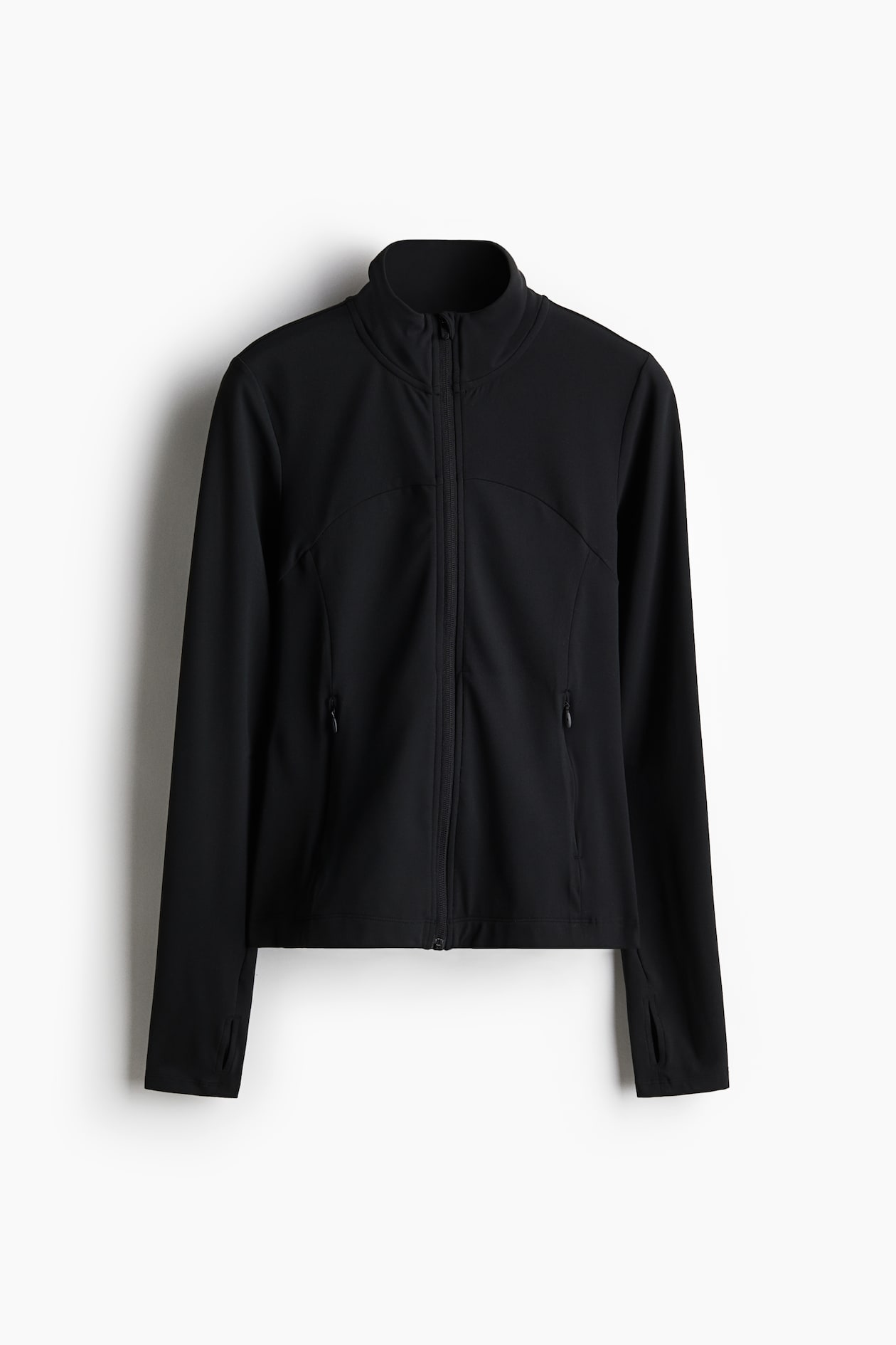 Veste de sport zippée SoftMove™ - Noir - FEMME | H&M FR