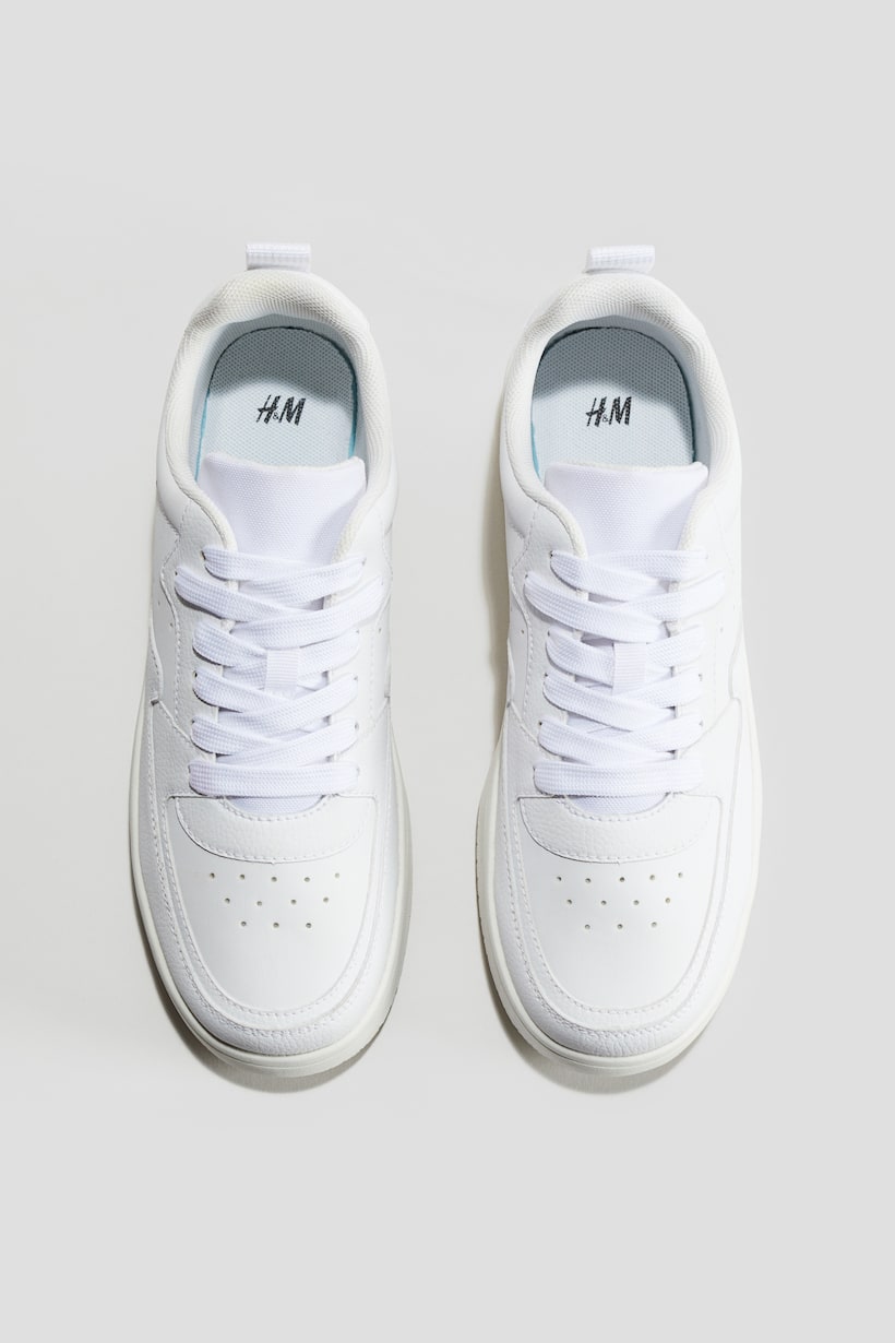 Sneakers - No heel - White - Kids | H&M CA
