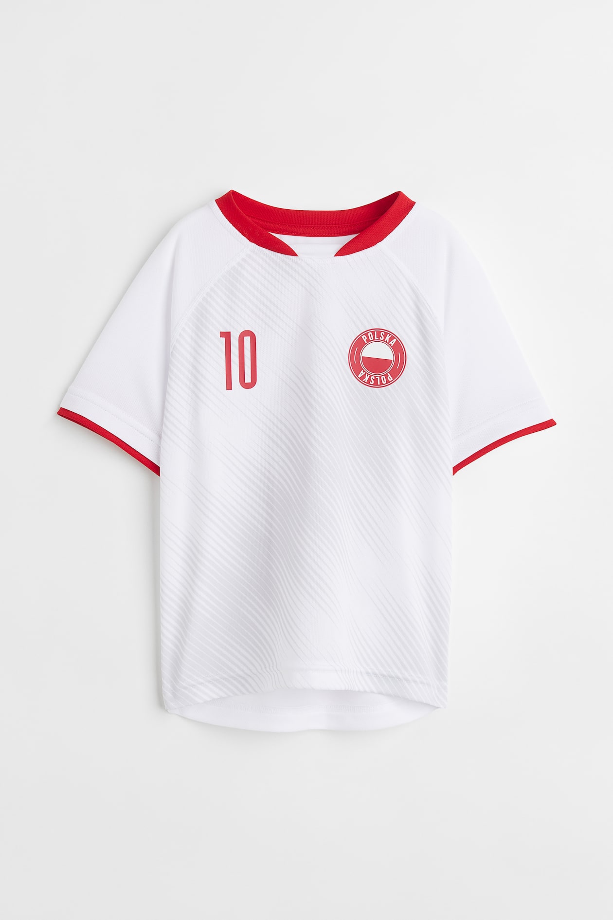 White/Polska Football shirt for kids | H&M GB