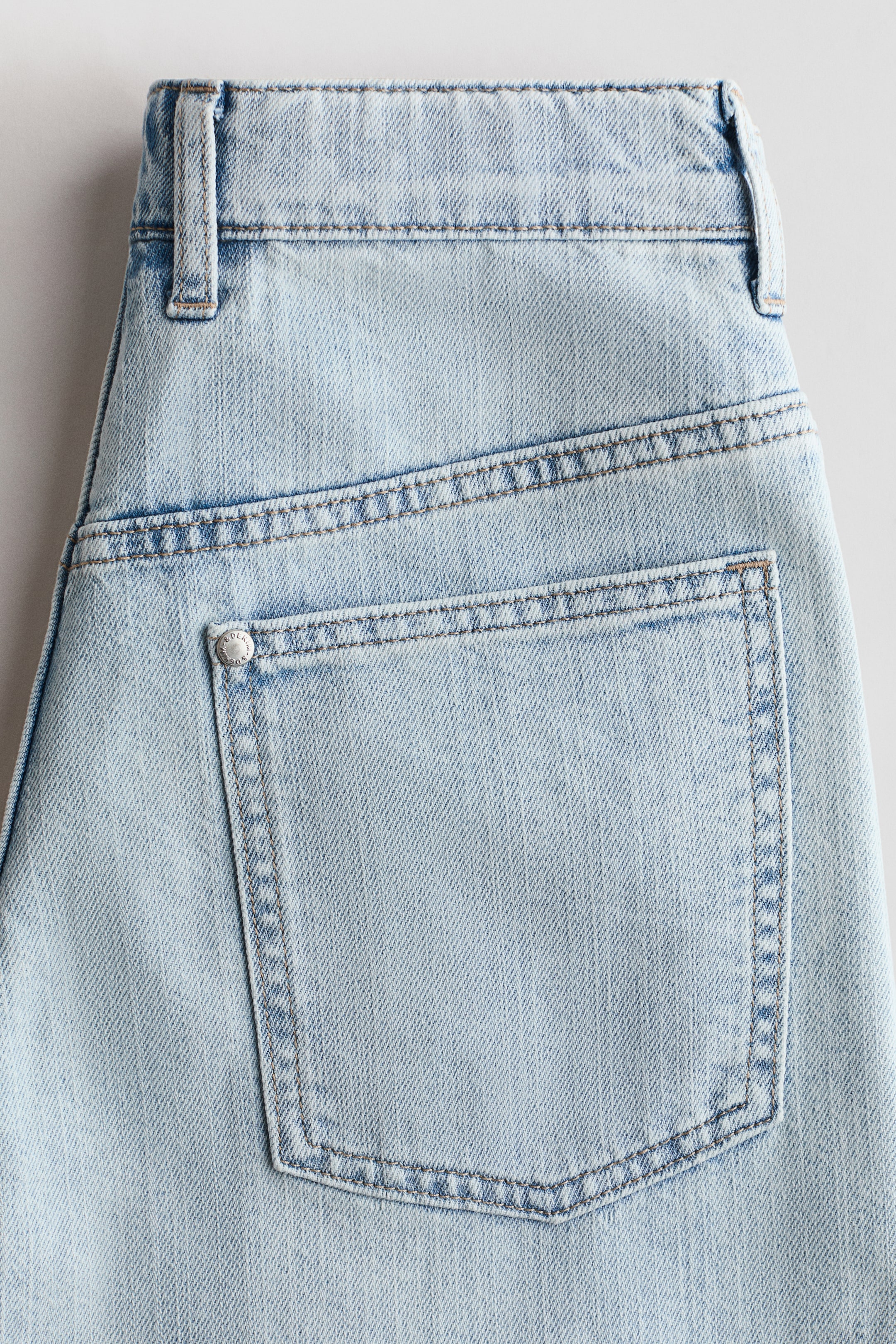 Barrel-leg jeans - Light denim blue - Kids | H&M IN