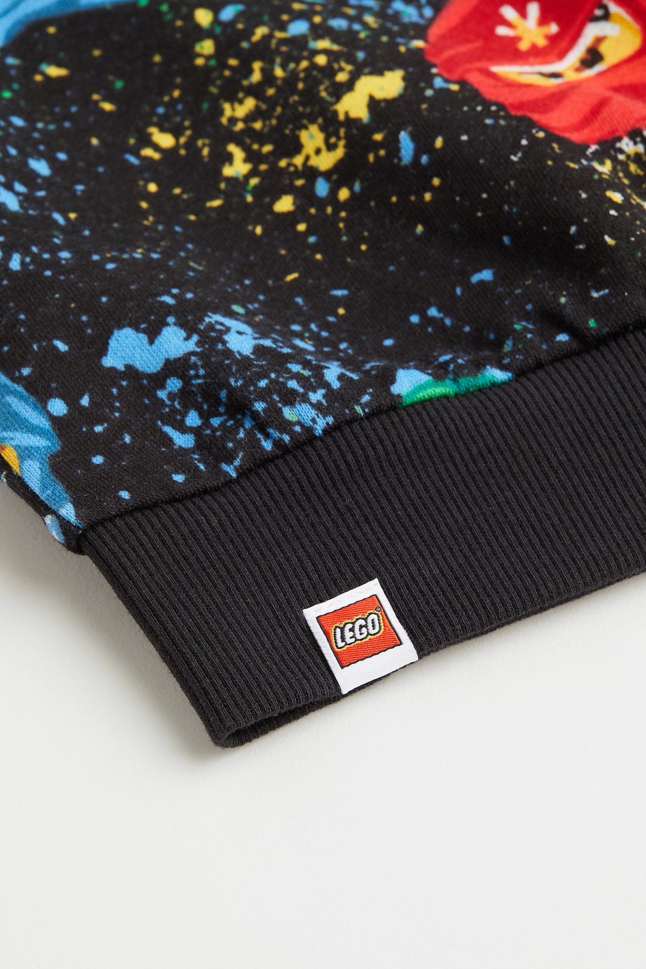 Oversized Printed Sweatshirt - Black/LEGO Ninjago - Kids | H&M US